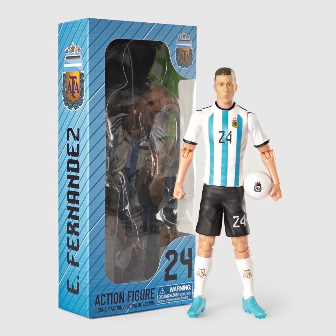 Banbo Toys SOCKERS Argentina Enzo 8" Collectible Soccer Action Figure ...