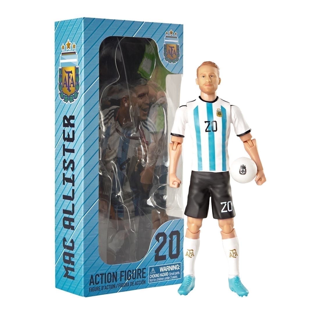 Banbo Toys SOCKERS Argentina Mac Allister 8" Collectible Soccer Action ...