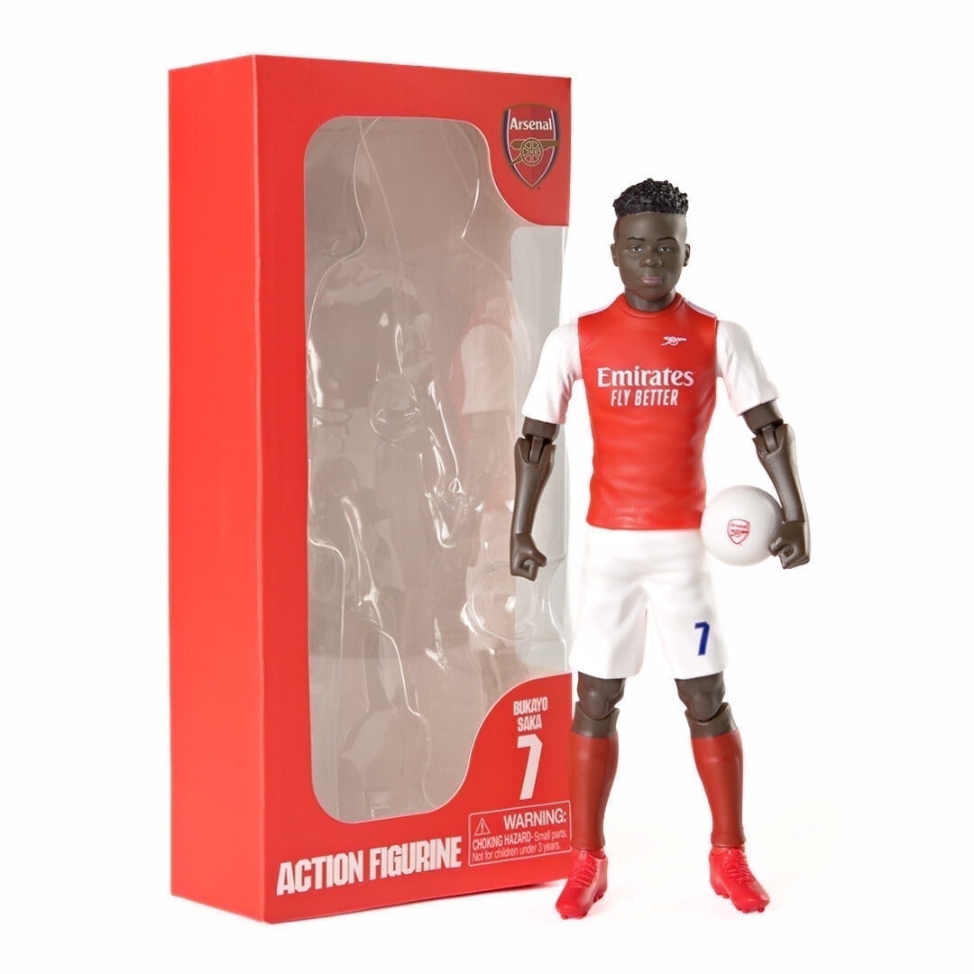 Banbo Toys SOCKERS Arsenal Saka 8" Collectible Soccer Action Figure ...