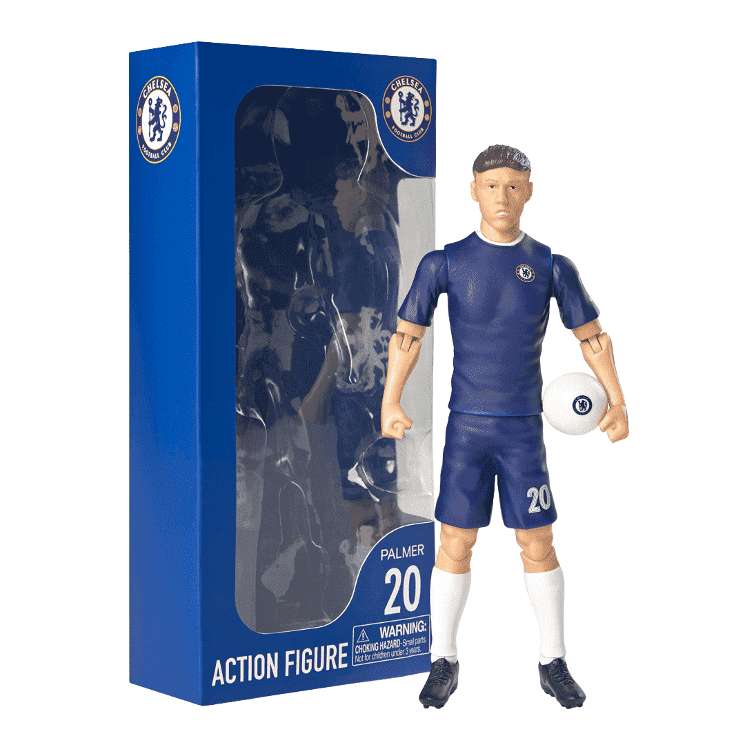 Banbo Toys SOCKERS Chelsea Cole Palmer 8" Collectible Soccer Action ...