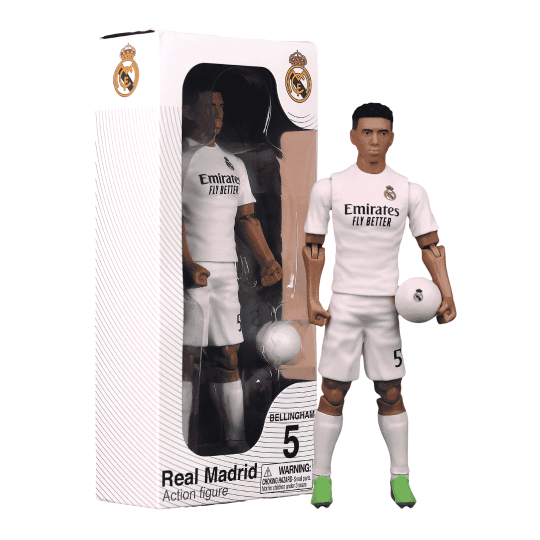 Banbo Toys SOCKERS Real Madrid Bellingham 8" Collectible Soccer Action ...