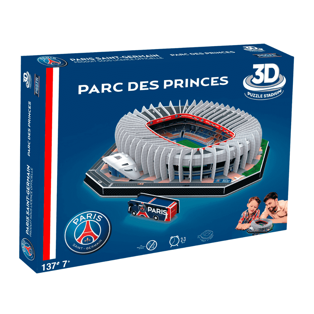 Banbo Toys Soccer Team Stadium 3D Puzzle PSG - Parc des Princes ...