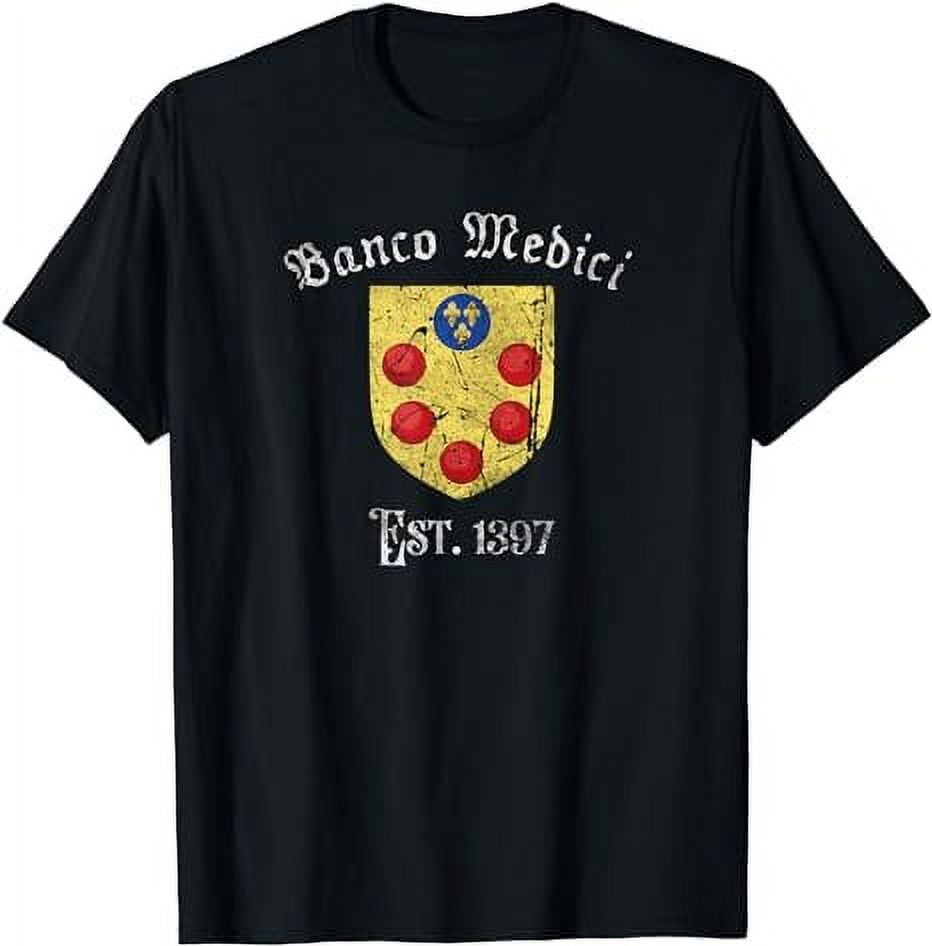 Banco Medici - antique Italian bank - historical bank T-Shirt - Walmart.com