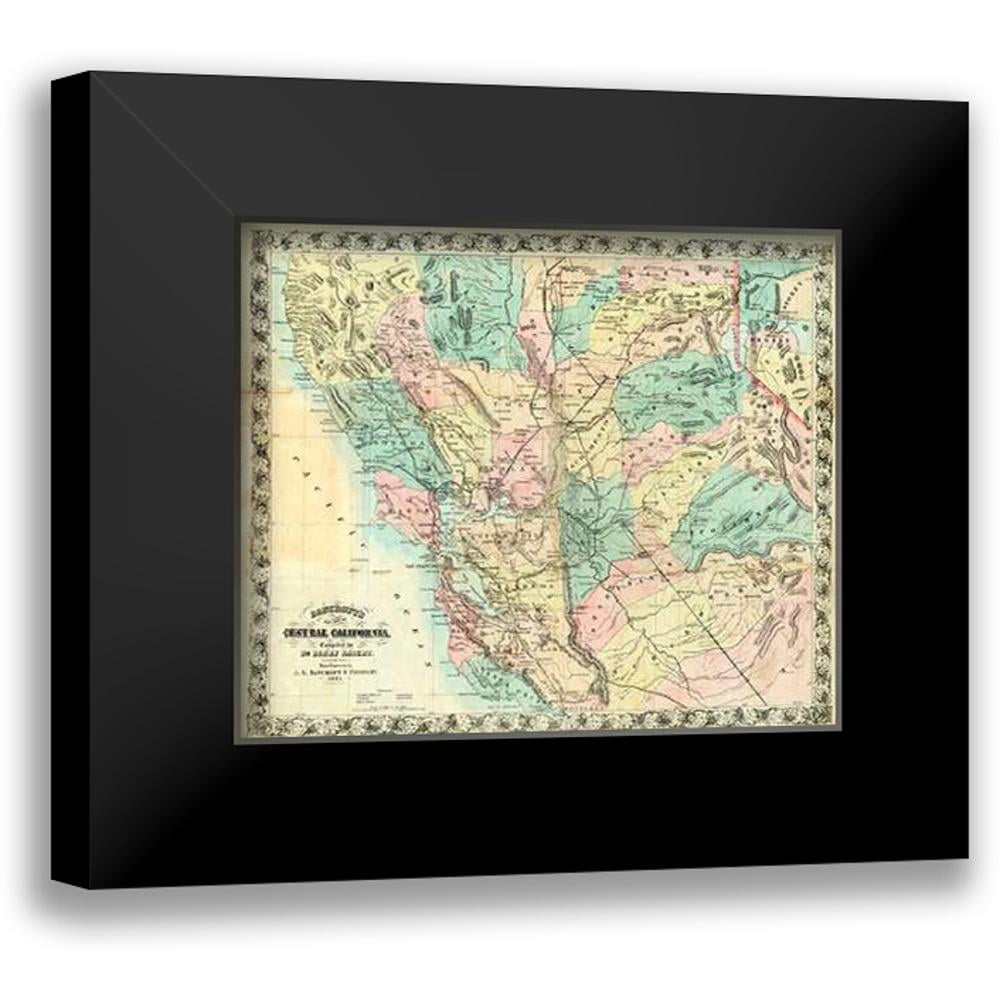 Bancroft, A.L. 17x15 Black Modern Framed Museum Art Print Titled - New ...