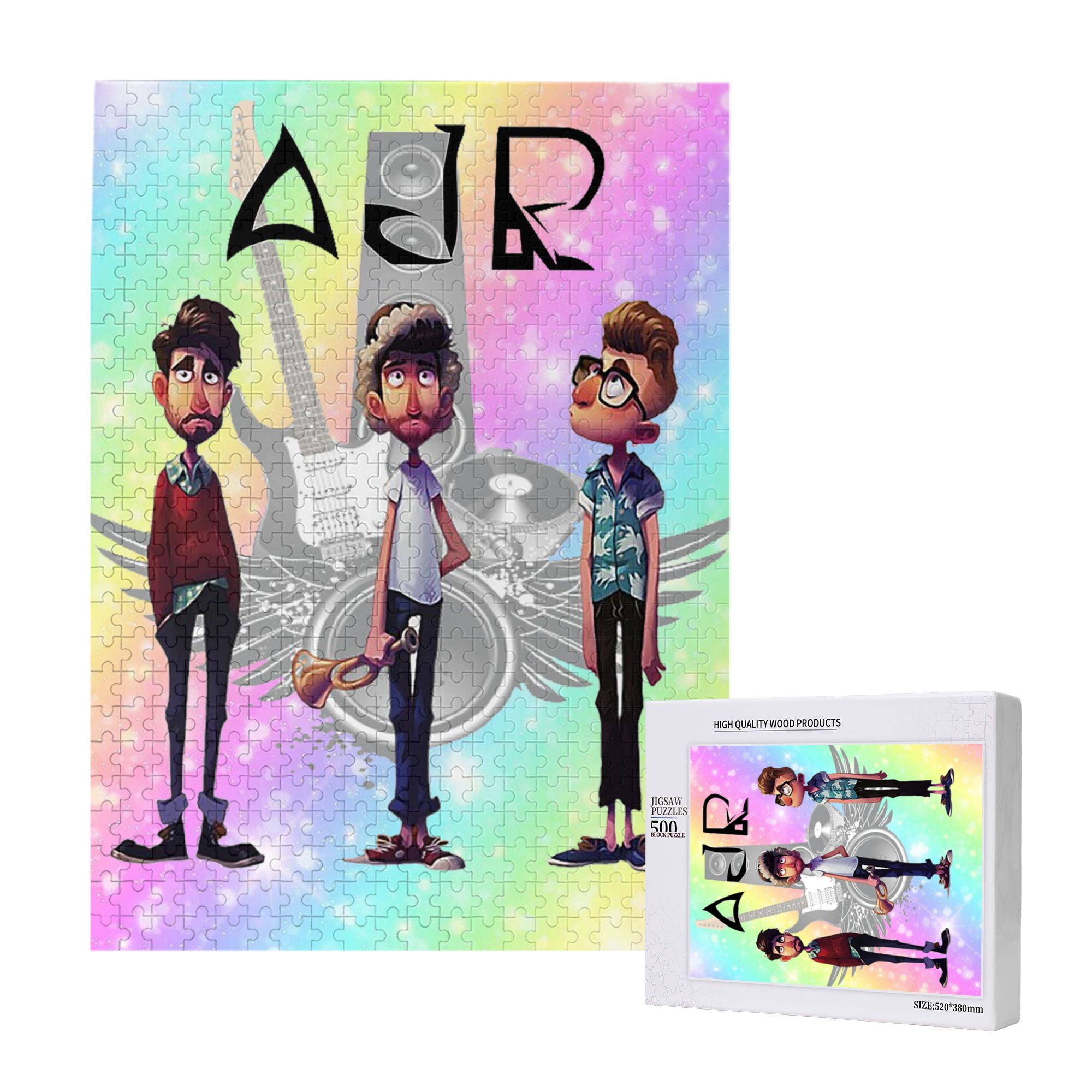 Band AJR 500 Piece Jigsaw Puzzle Puzzle for Adults Child and Families ...