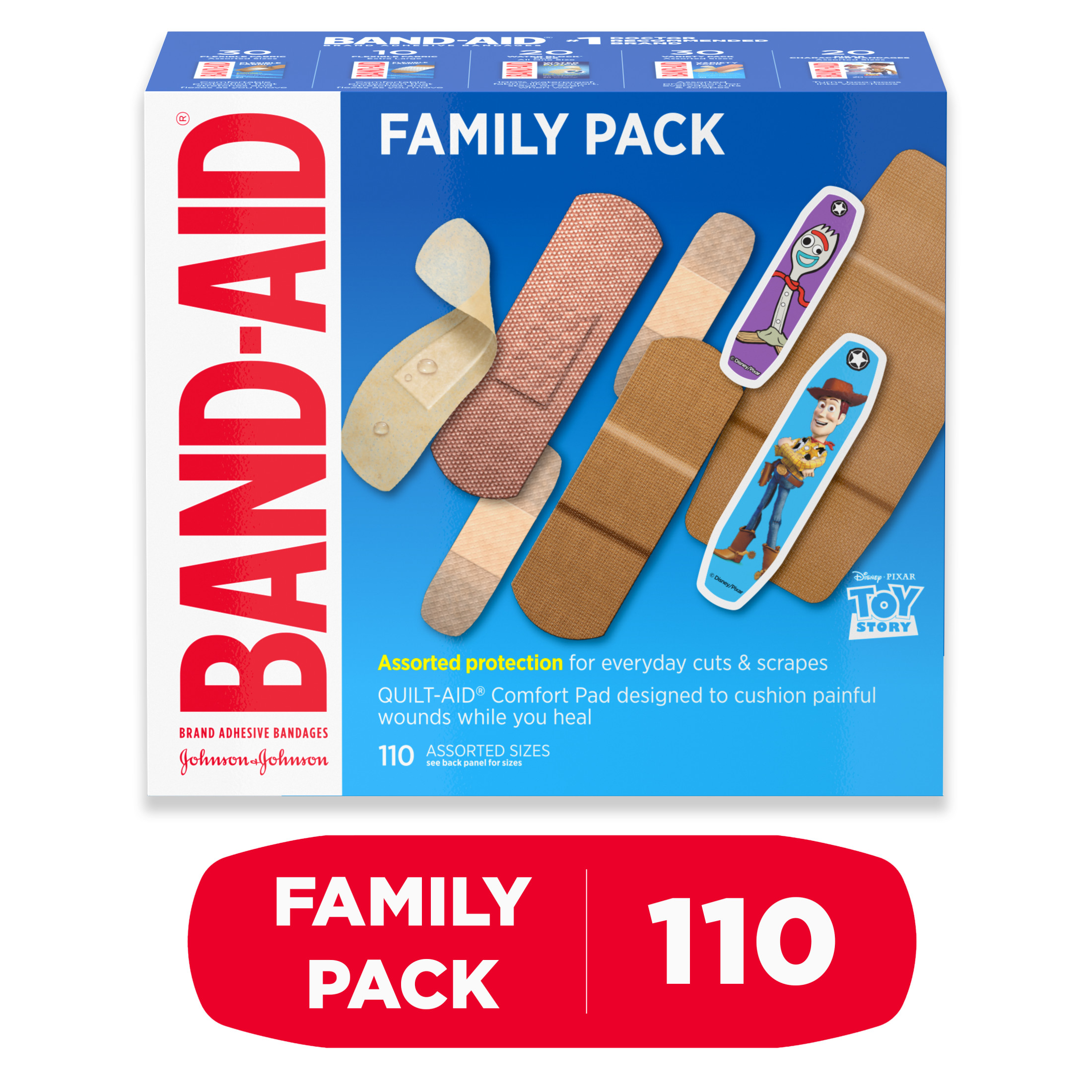 BAND-AID TRU-STAY Plastic Strips, All One Size, 60 Each, Breathable ...