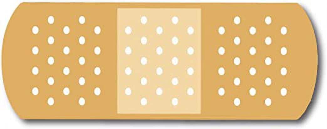 Band Aid Car 3" x 8" Flag Refrigerator Locker SUV - Walmart.com