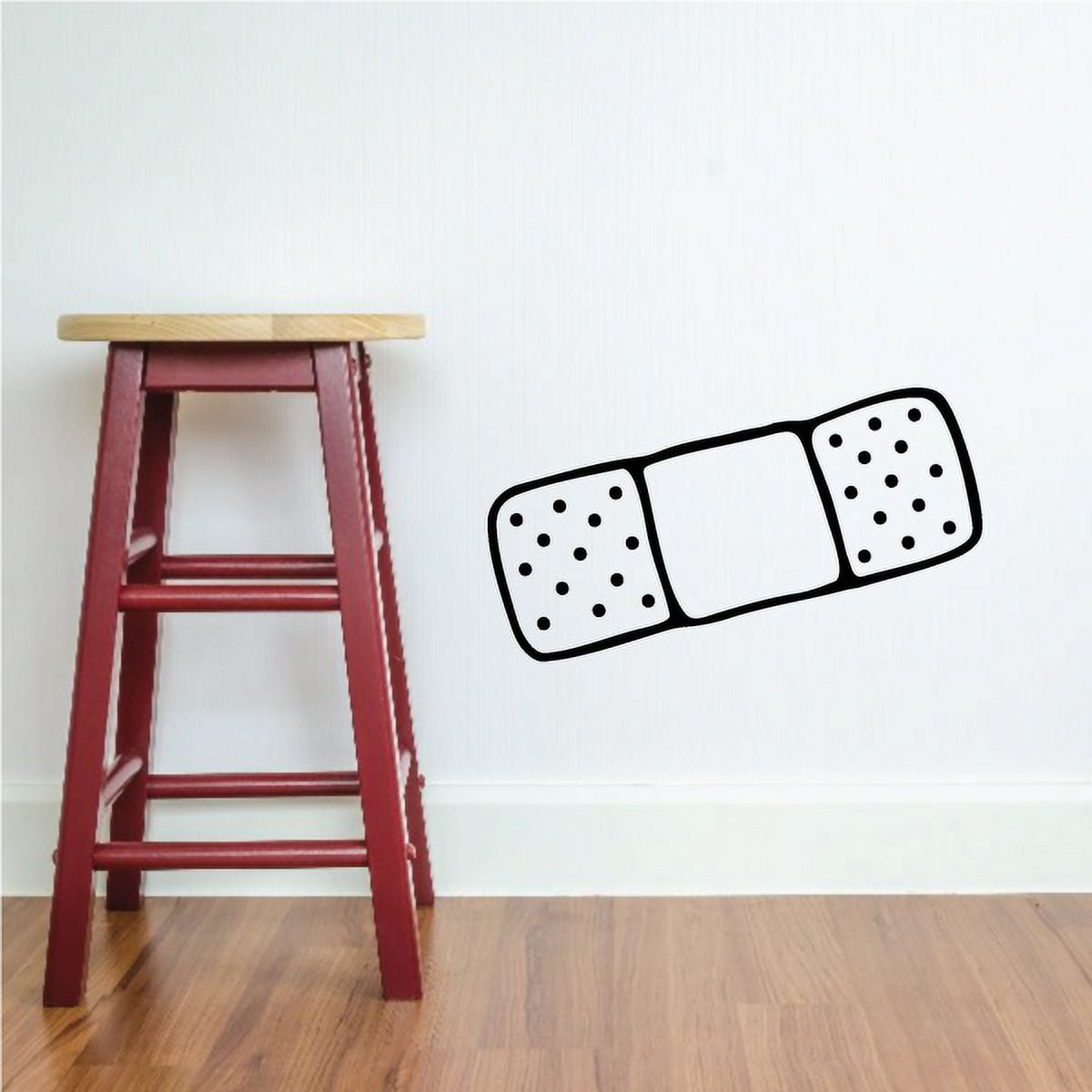 Band Aid Outline Decal - 36 Inches - Walmart.com