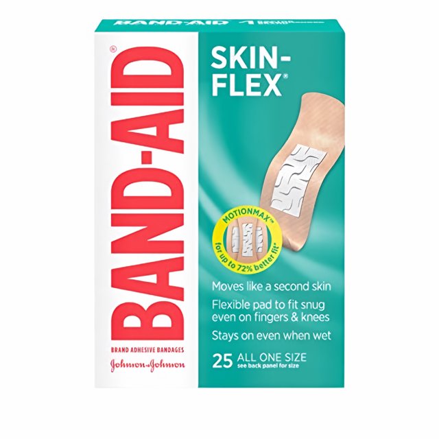 Band-Aid Skin-Flex Bandages (Pack of 60) - Walmart.com