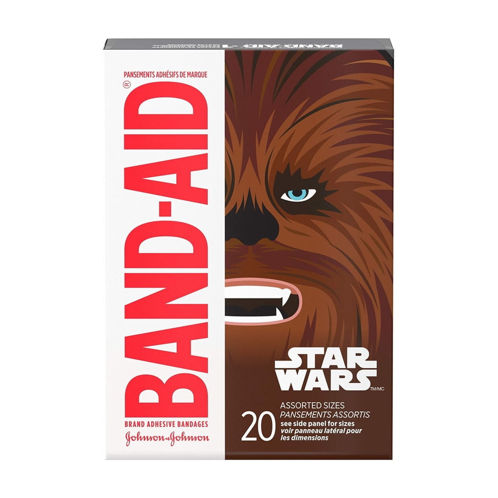 Band-Aid Star Wars Adhesive Bandages Assorted Sizes (Pack of 72 ...