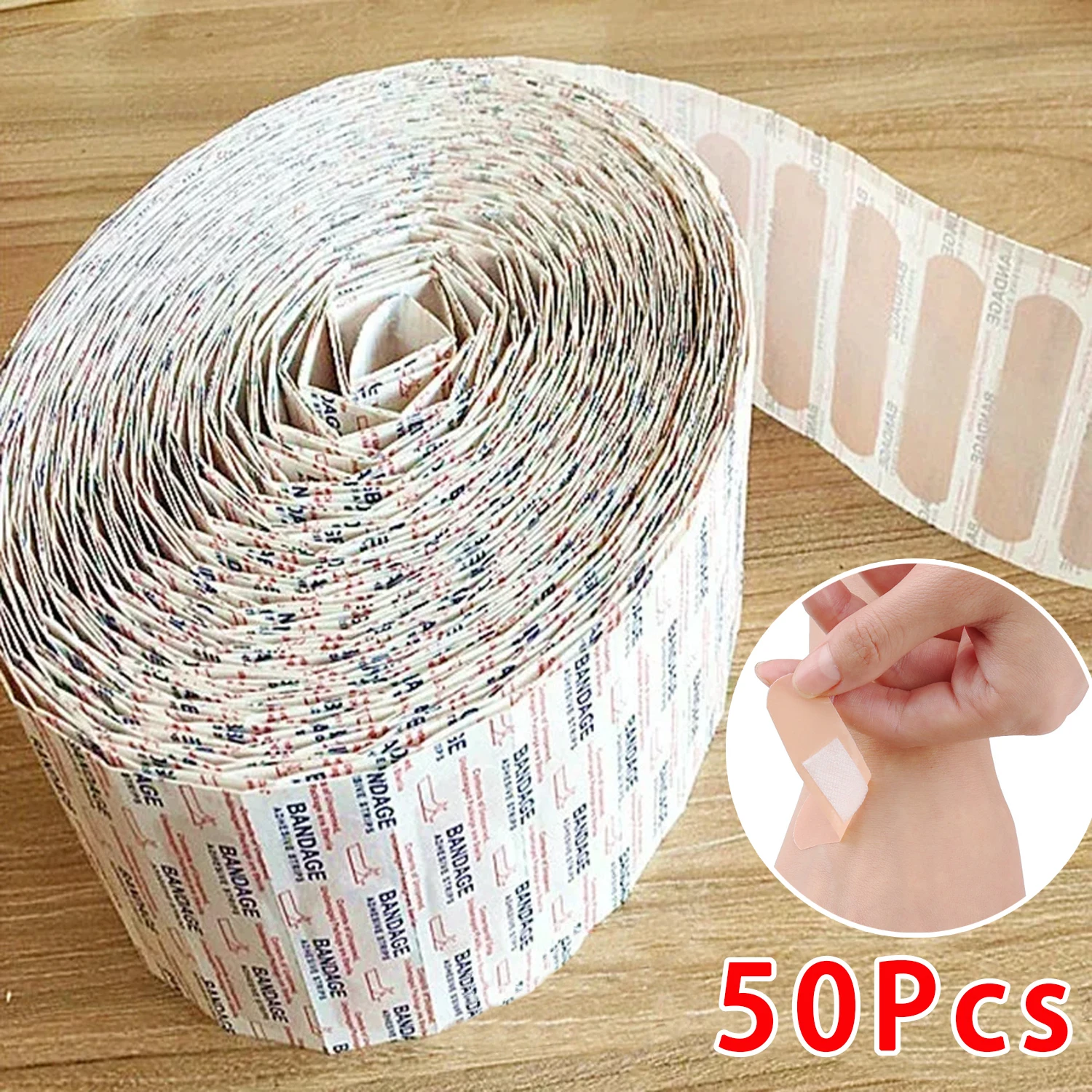 Band-Aids Waterproof Breathable Cushion Adhesive Plaster Wound ...