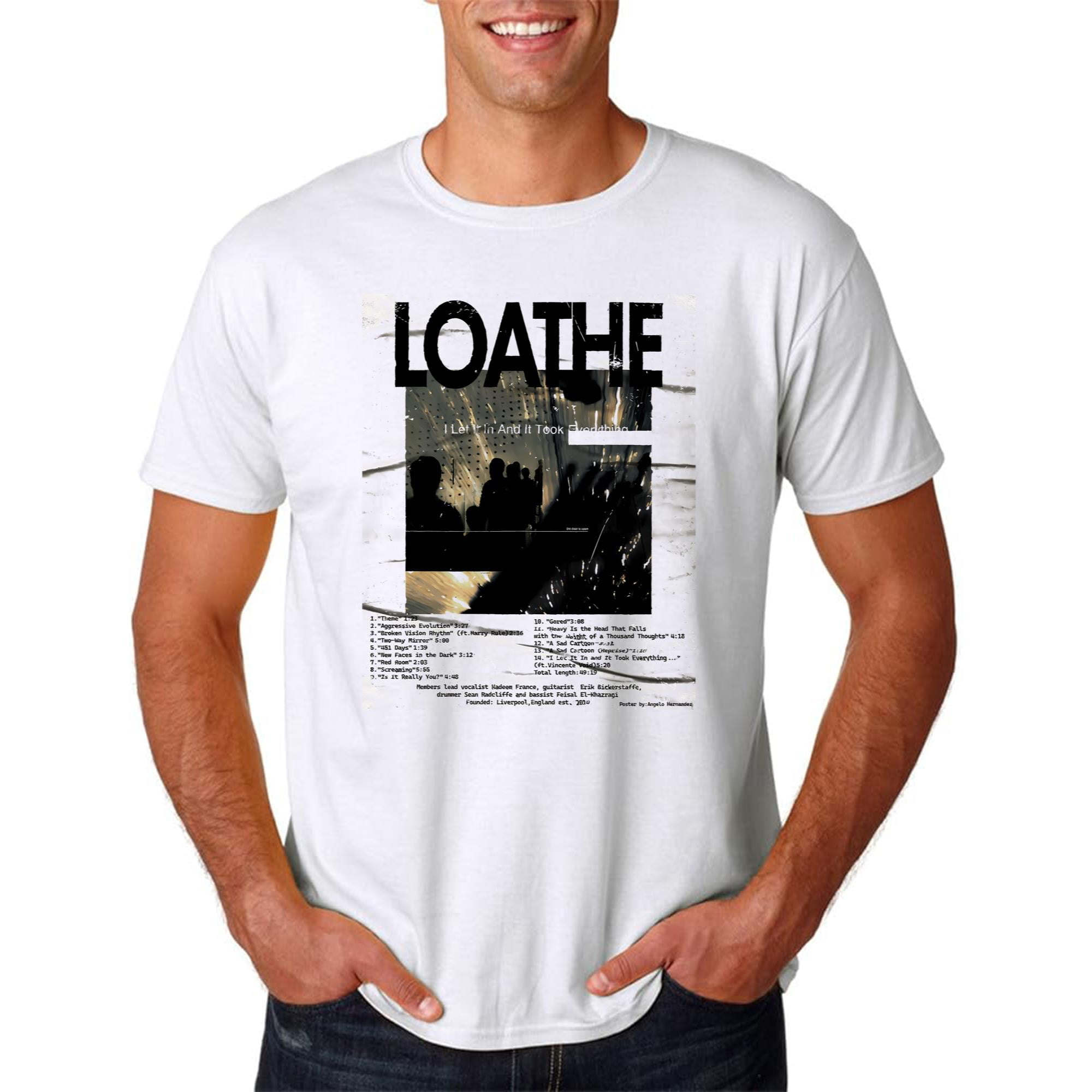 Band Album-Inspired Graphic Tee, Vintage Style - Walmart.com