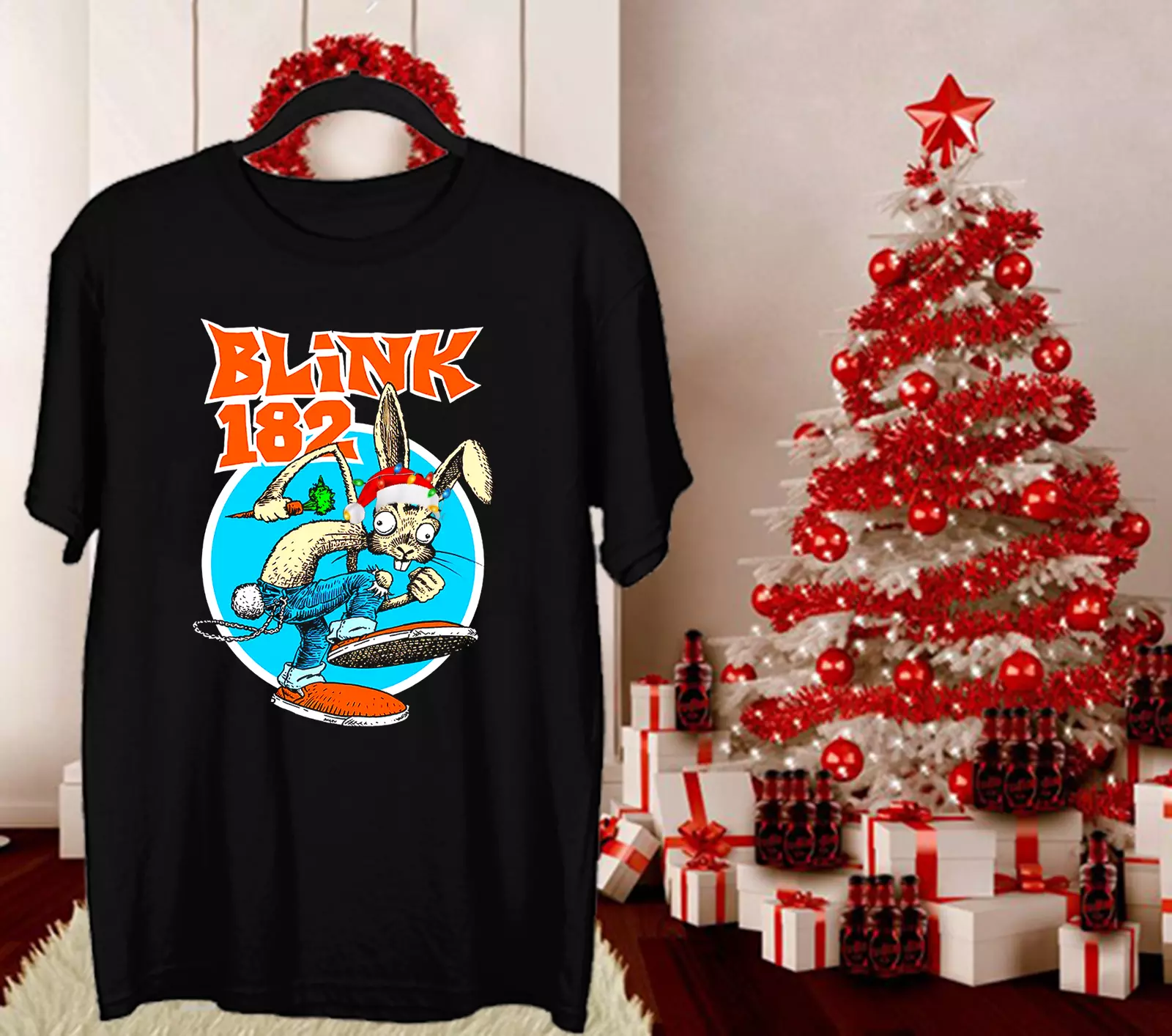 Band Blink-182 Christmas T Shirt All Size S-5xl Ub99 Tshirt, M - Walmart.com
