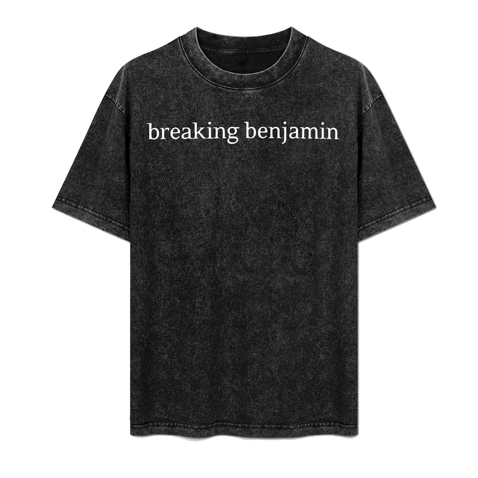 Band Breaking Benjamin Shirt Rock Casual Vintage Washed Crewneck Short ...