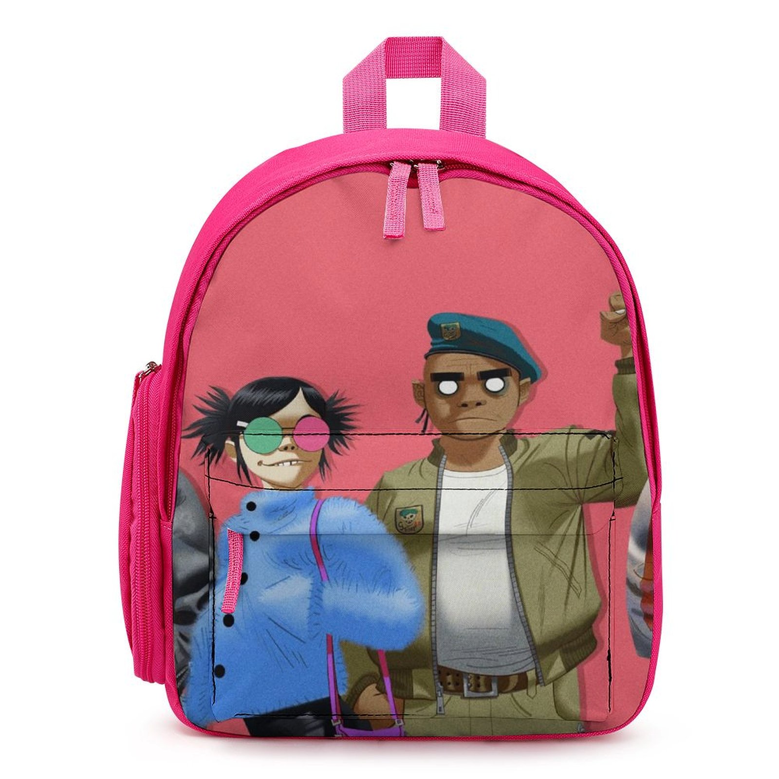 Band Cartoon Gorillaz Backpack Lightweight Adjustable Daypack Schoolbag ...
