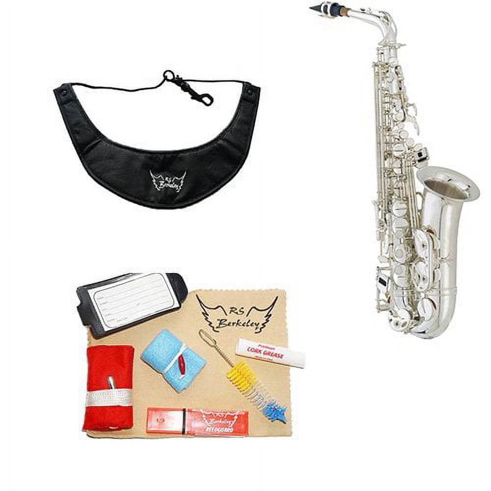 Band Directors Choice Silver Plated Eb E Flat Alto Saxophone W ...