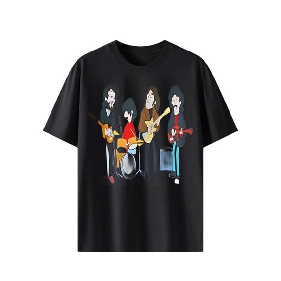 Band Figure Music Quote Festival Apparel Casual Unisex T-Shirt, S - 5XL ...
