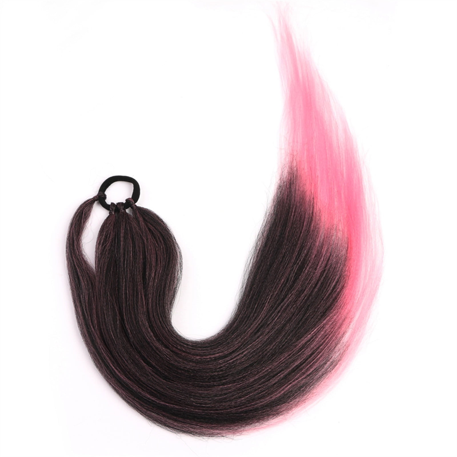 Band Hair Ring Ombre Braid Ponytail Extensions Synthetic Boxing Braids ...