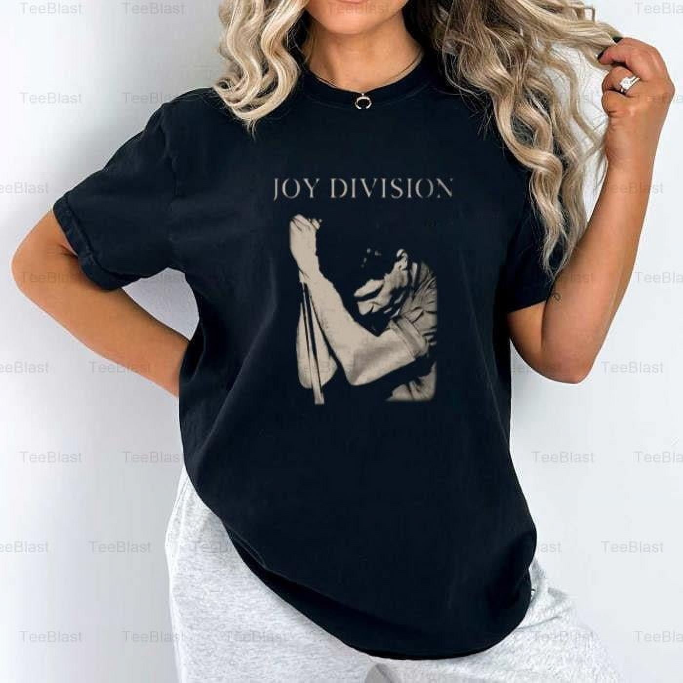 Band Legend Joy Division Rock Concert Tour Vintage Post Punk Ian Curtis Pal Comfort Color T ...