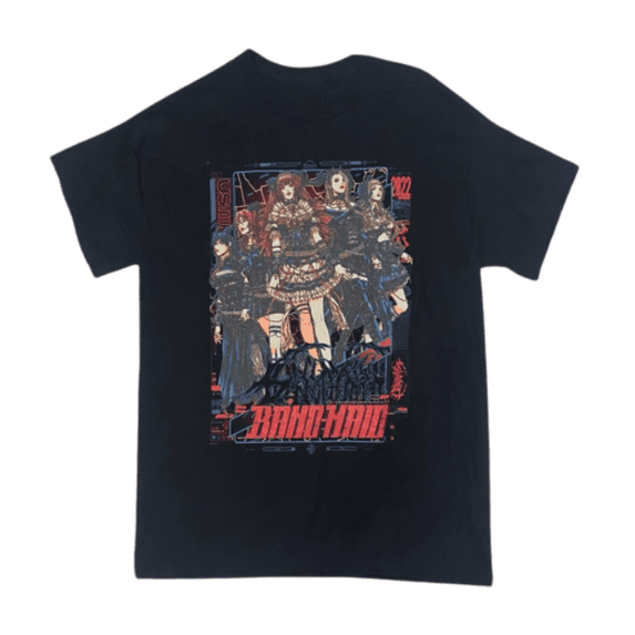 Band-Maid Us Tour 2024 T-Shirt Japanese Rock Band Graphic Tee Funny ...
