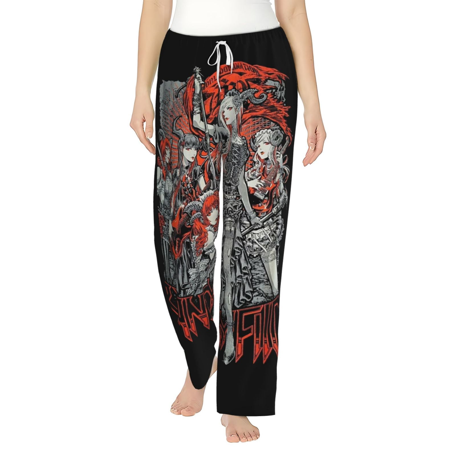 Band Maid Women'S Comfortable Casual Pajama Pants With Pockets And ...