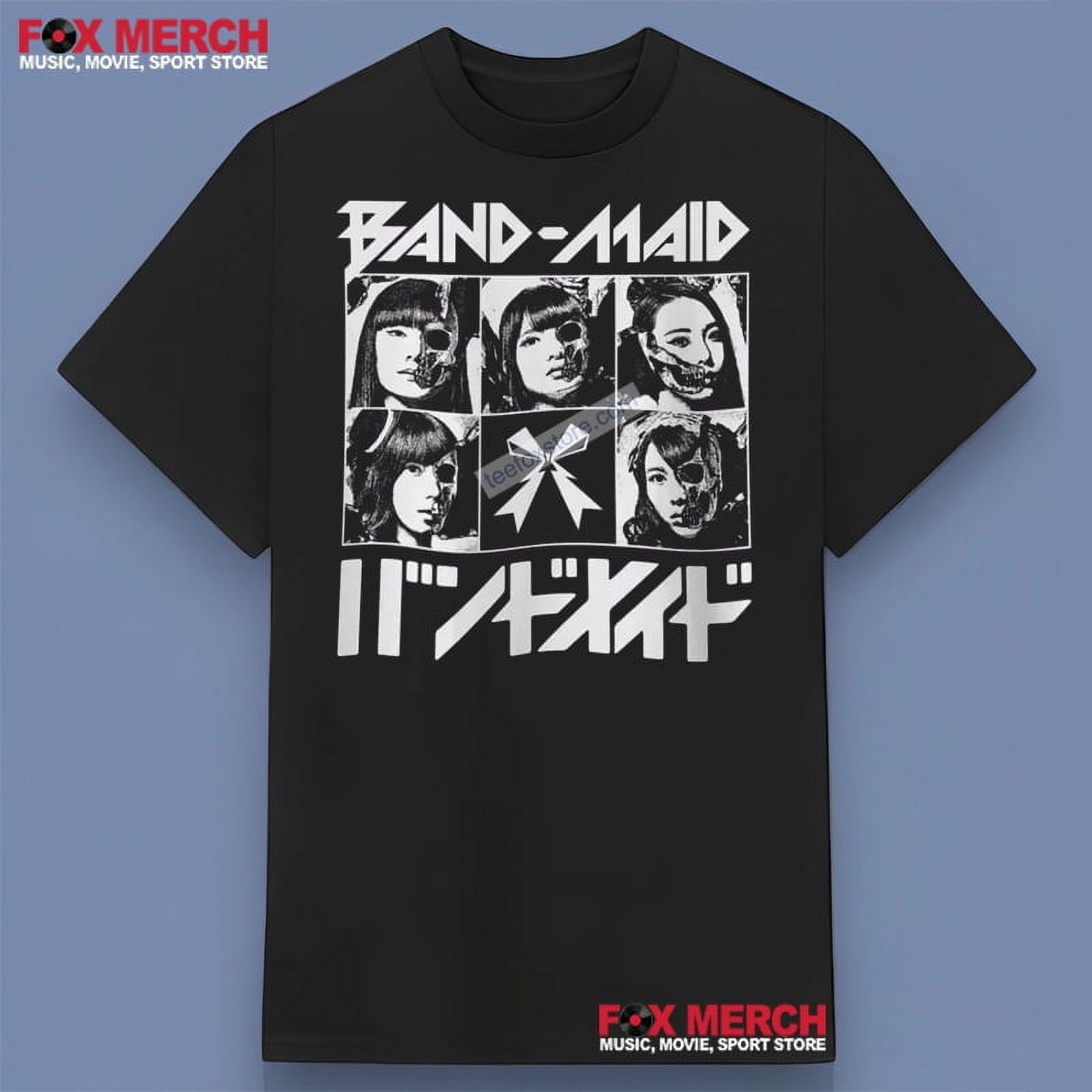 Band-Maid World Domination Japanese Rock Shirt - Walmart.com