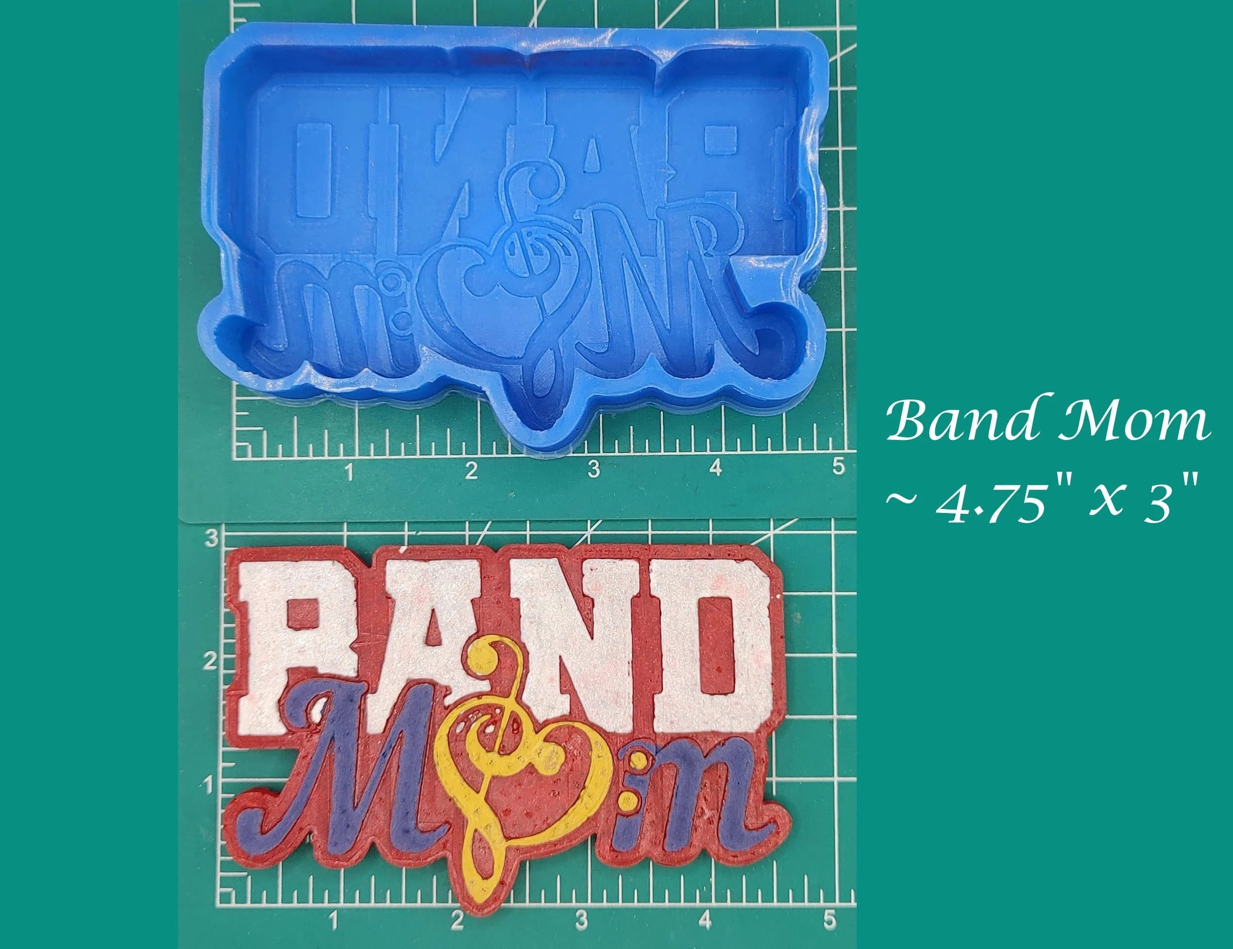 Band Mom Silicone Freshie Mold - Walmart.com