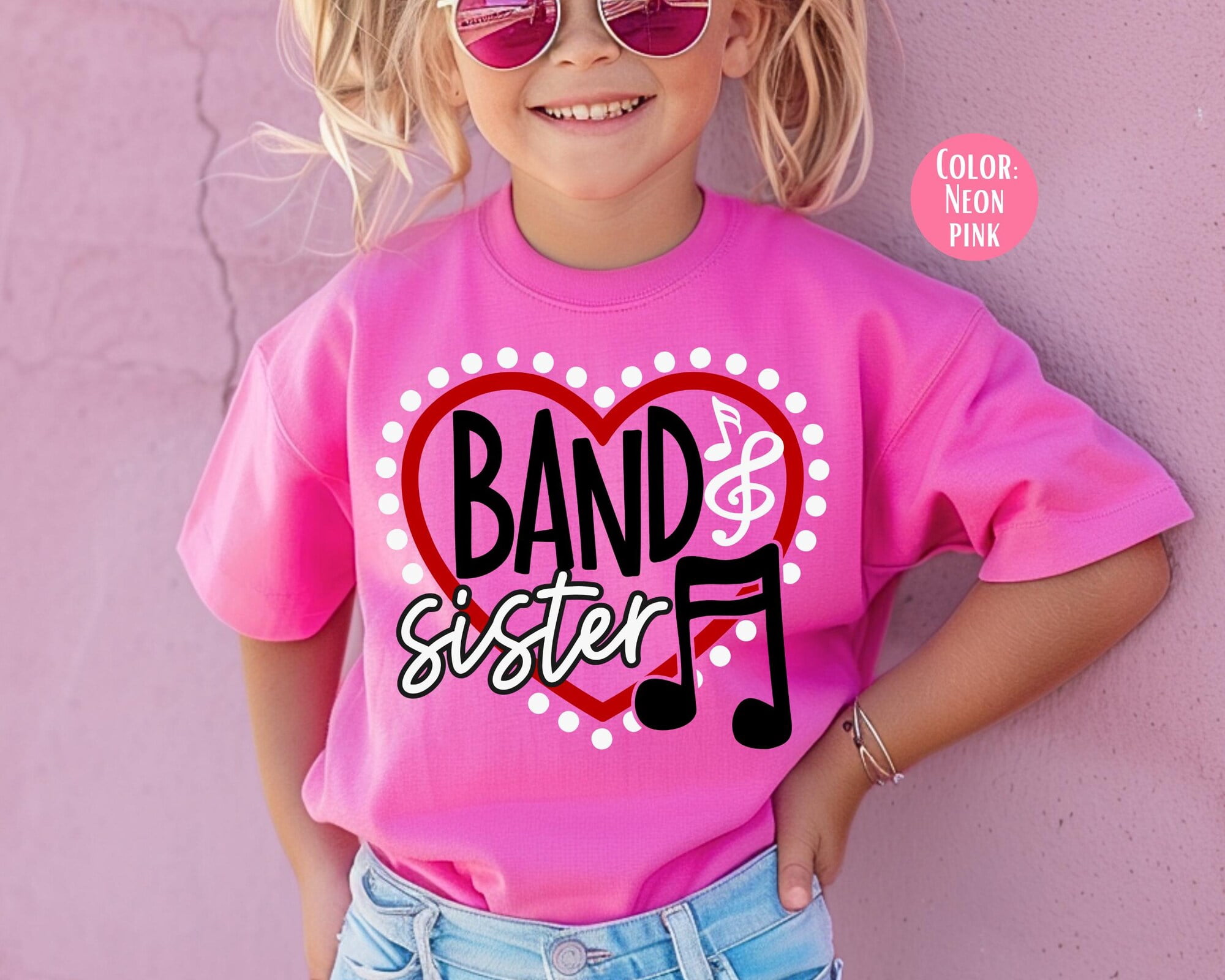 Band Sister Shirt Marching Band Tee - Walmart.com