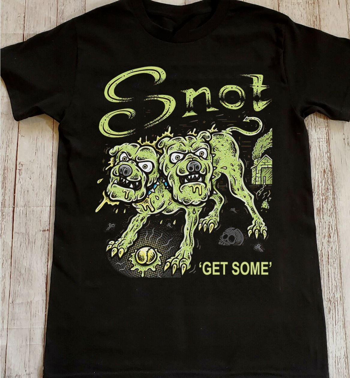 Band Snot Shirt Black Short Sleeve Cotton Size S-5XL - Walmart.com