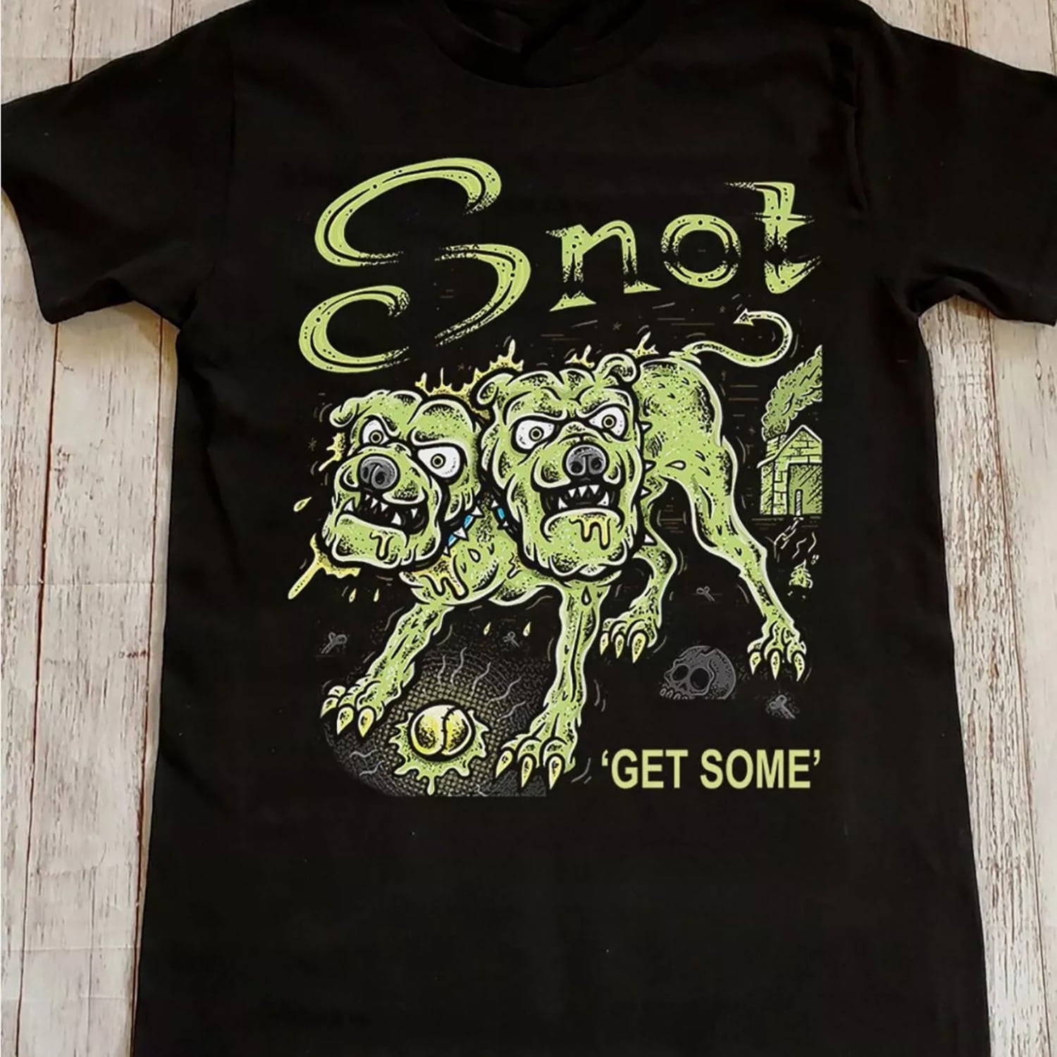 Band Snot Shirt Black Short Sleeve Cotton Size S-5XL - Walmart.com