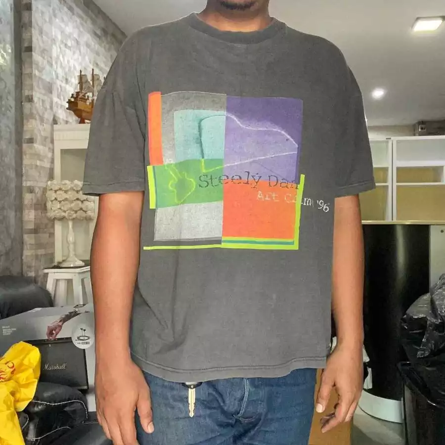 Band Tees × Rock T Shirt × Vintage Vintage 90s Steely Dan Reprint AN35016 - Walmart.com