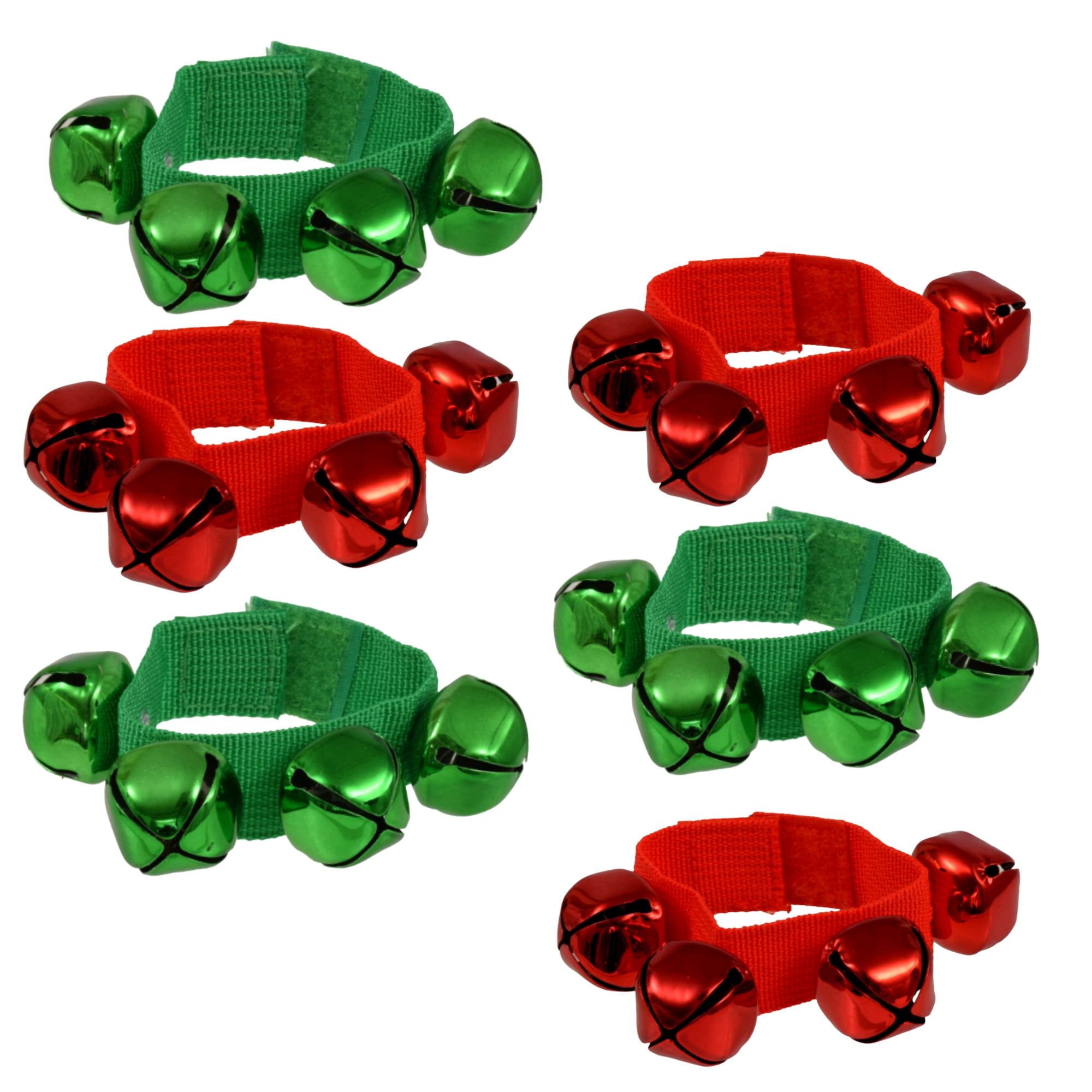 Band Wrist Bells Christmas Musical Ankles Tambourine Wrist Shaking ...