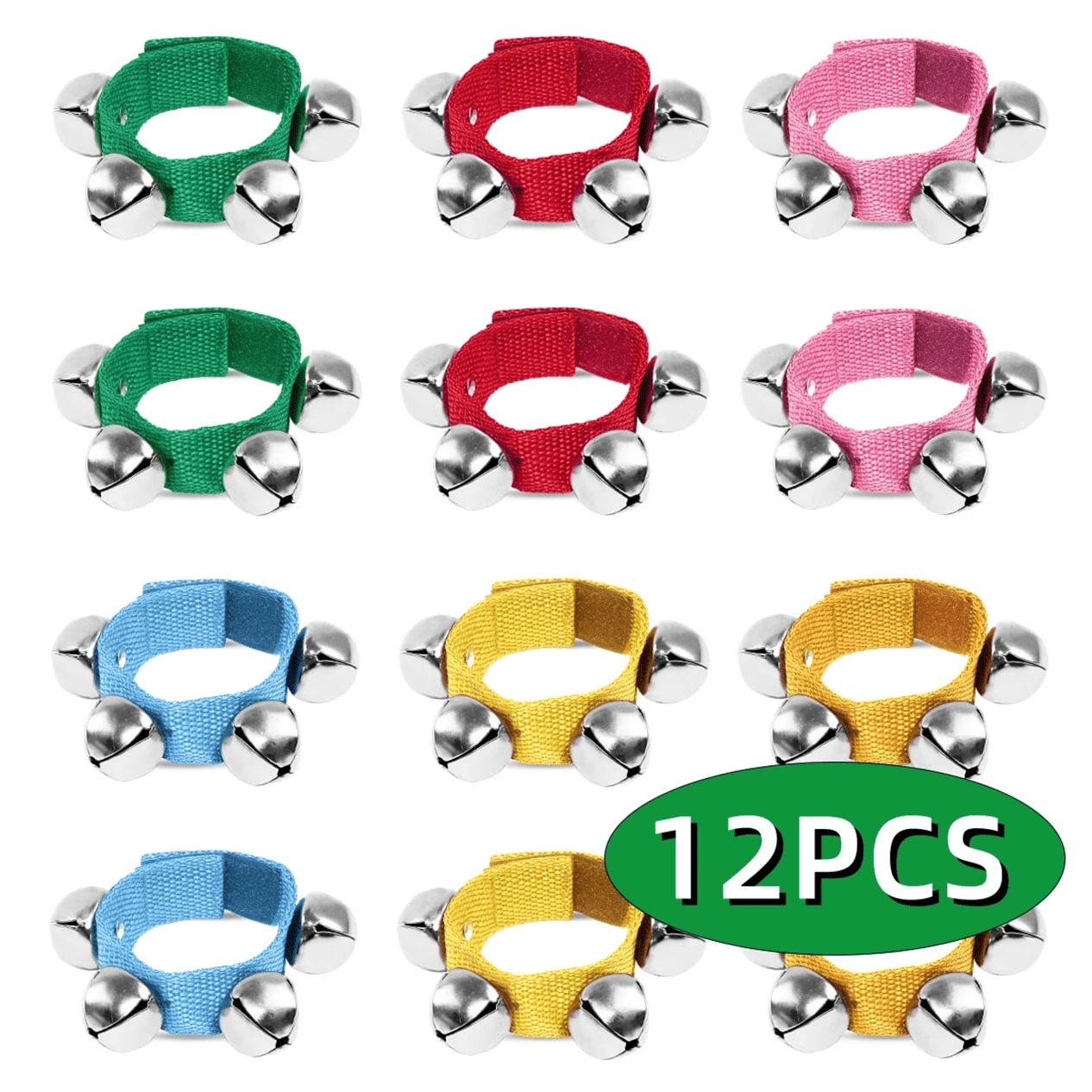 Band Wrist Bells Wrist Jingle Bells Christmas Hand Bells Ankle Bells ...