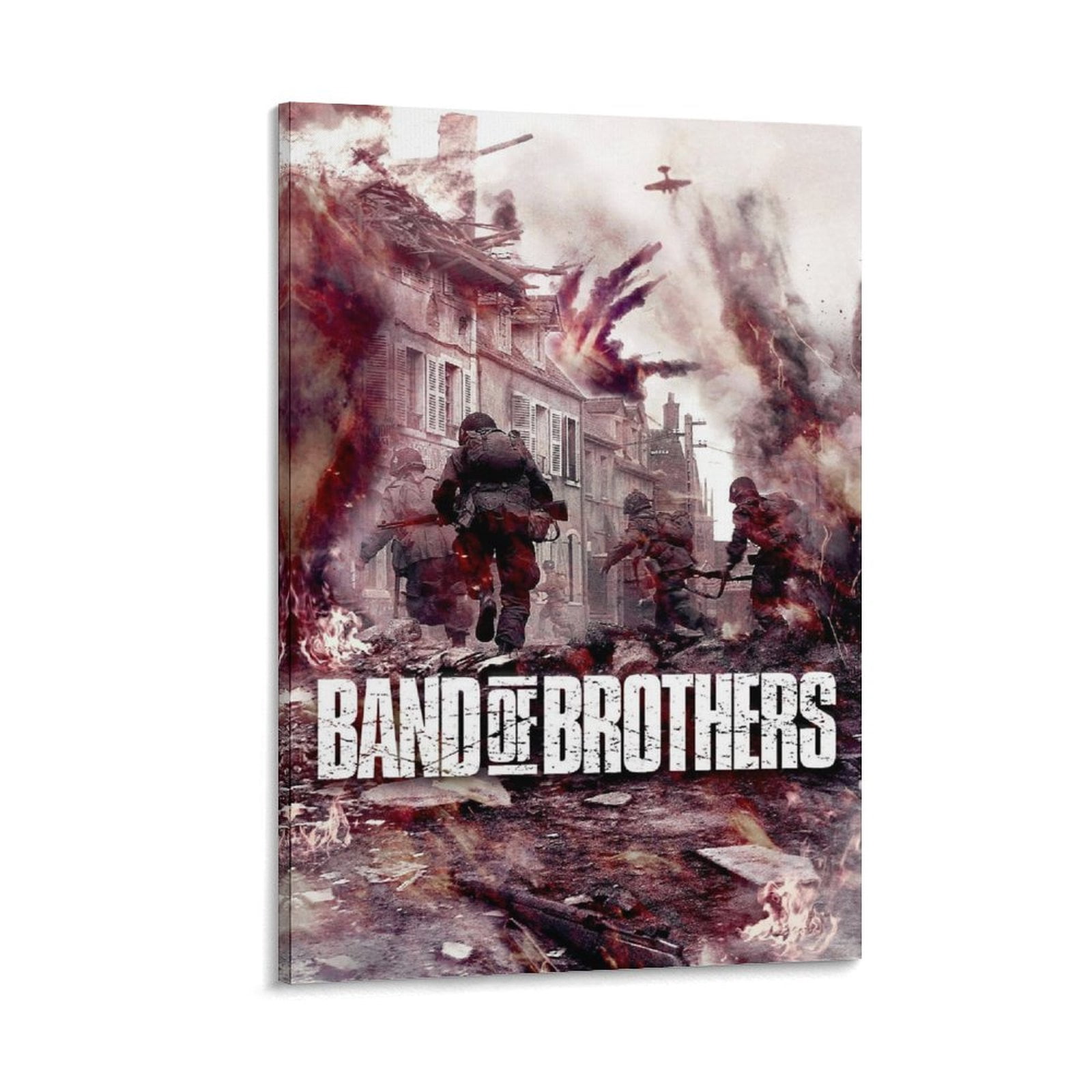 Band of Brothers TV Poster Canvas Art Poster and Wall Art Picture Print ...