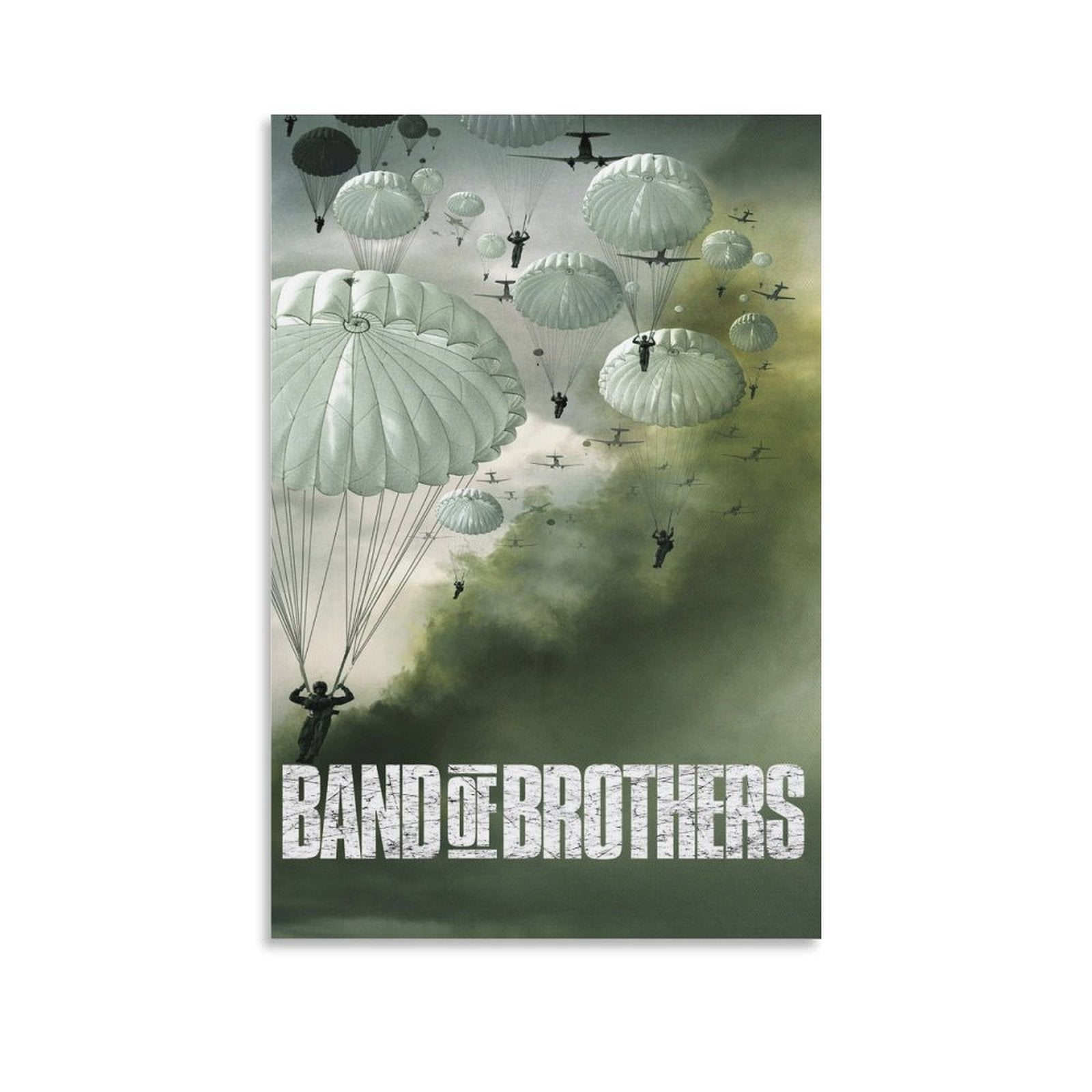 Band of Brothers TV Poster Posters Wall Art Painting Canvas Gift Living ...