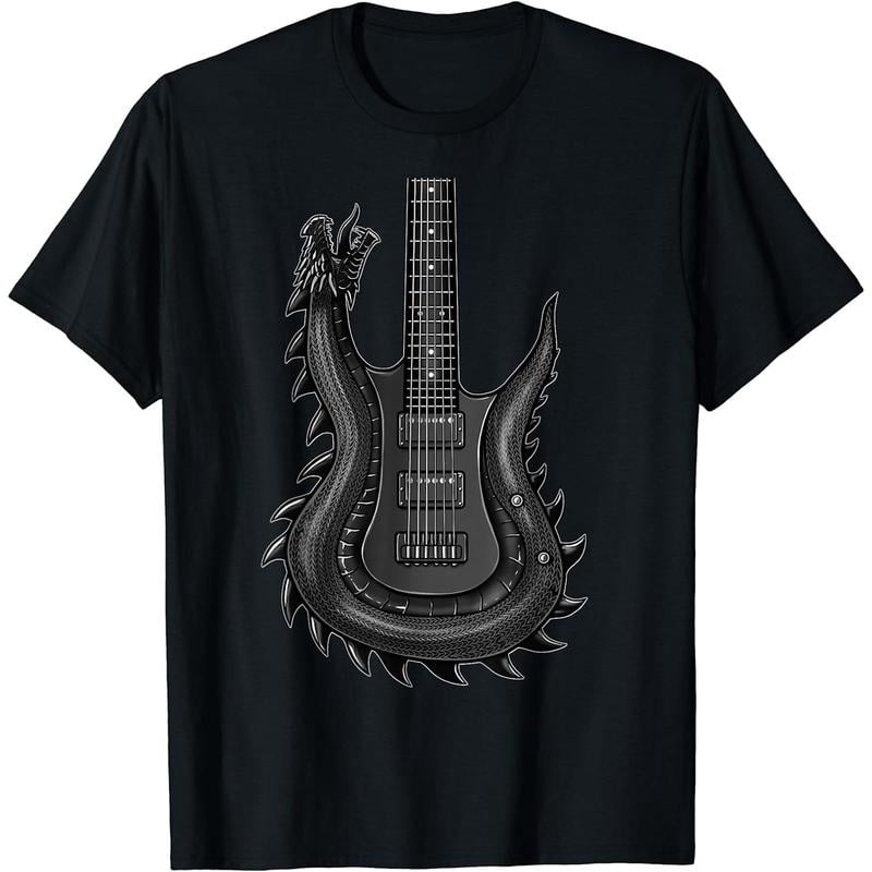 Band s Rock And Roll Guitar T s For Men Band Casual Menswear Top Unisex ...