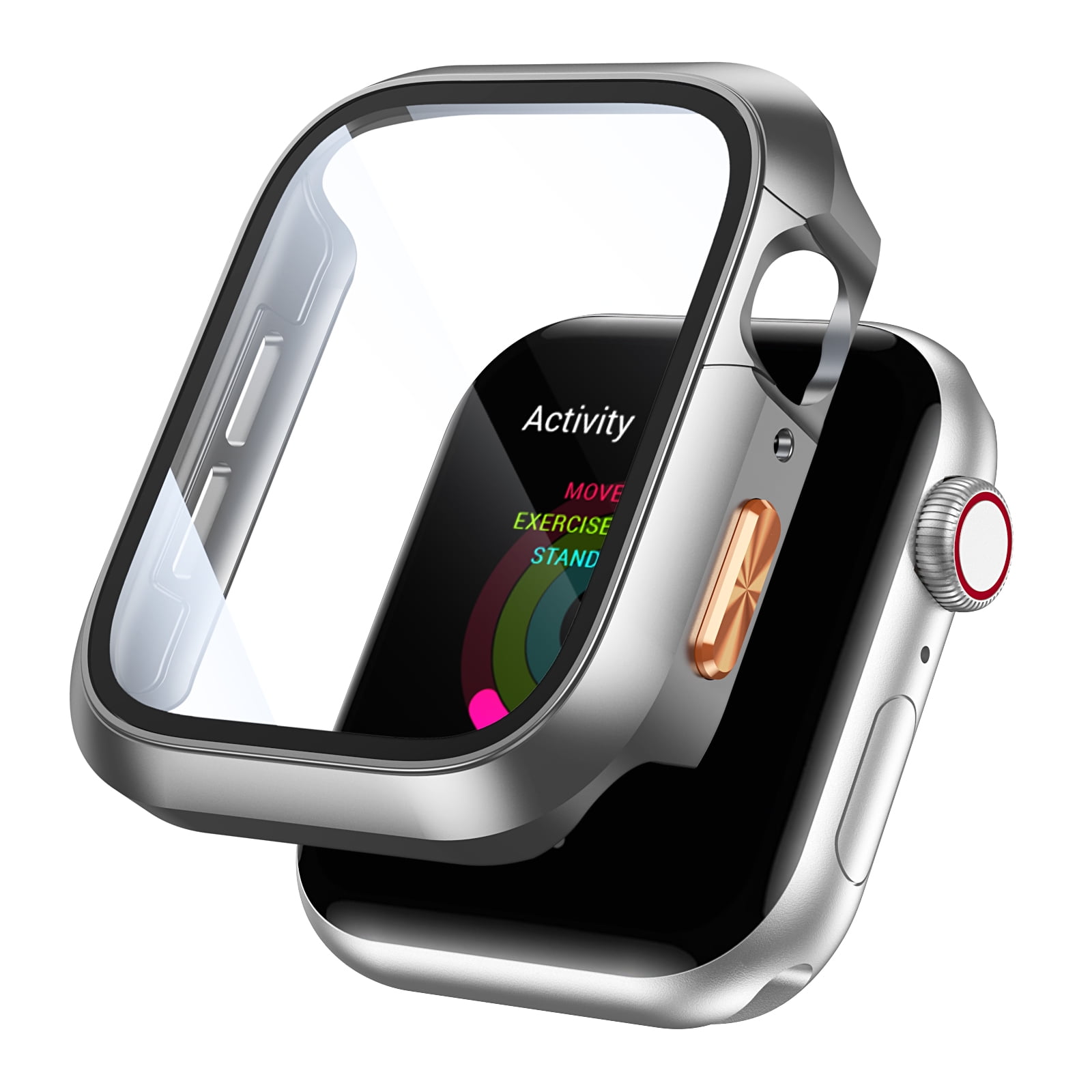 BandPlus Screen Protector Case for iWatch Series 9/8/7 45mm, iWatch ...