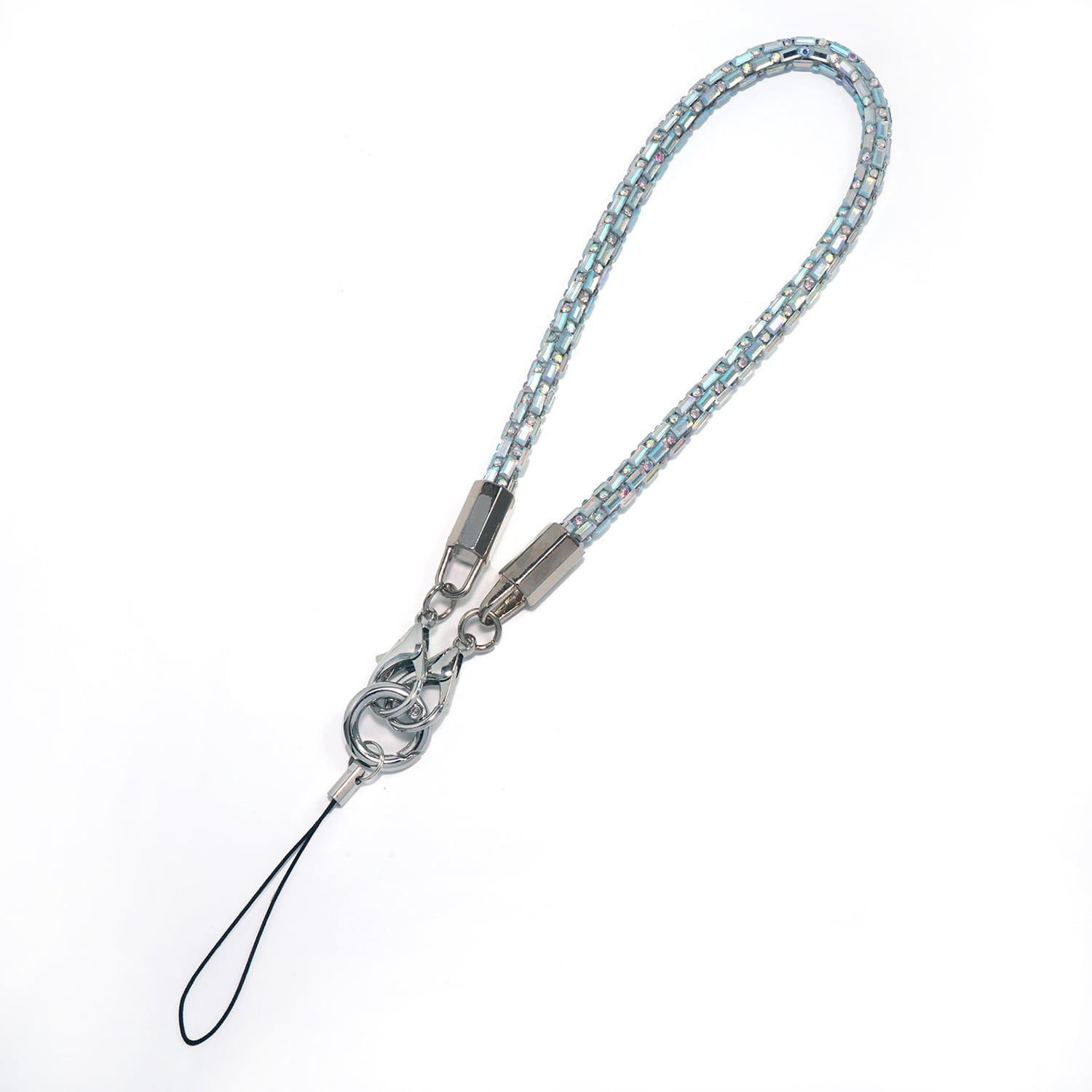 BandPlus Wristlet Keychain, Wristlet Keychain for Women, Rhinestone ...