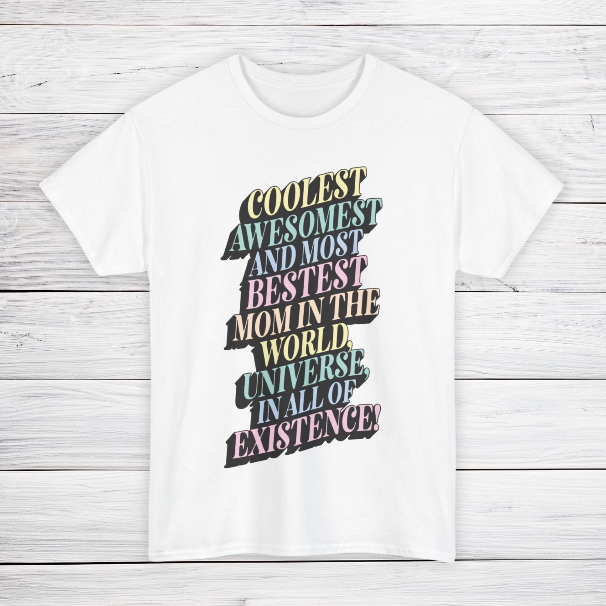 BandRole Best Mom in the Universe Shirt Coolest Most Awesome Fun Mother ...