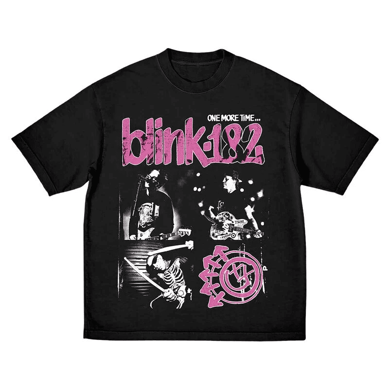BandRole Blink-182 Classic Punk Rock Graphic for True Fans - Walmart.com