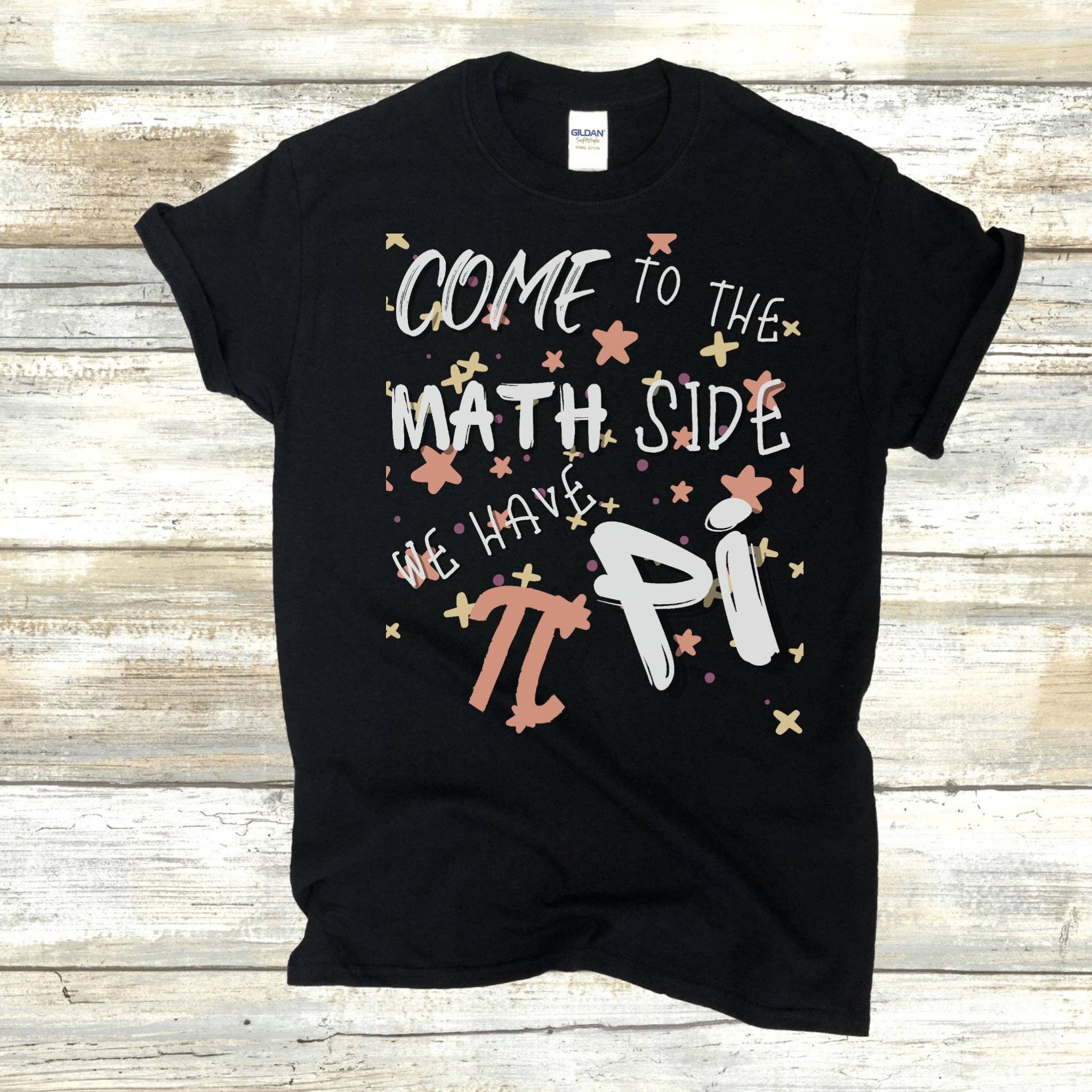 BandRole Come to the Math Side, PI Day Math Shirt, PI Circle Shirt ...