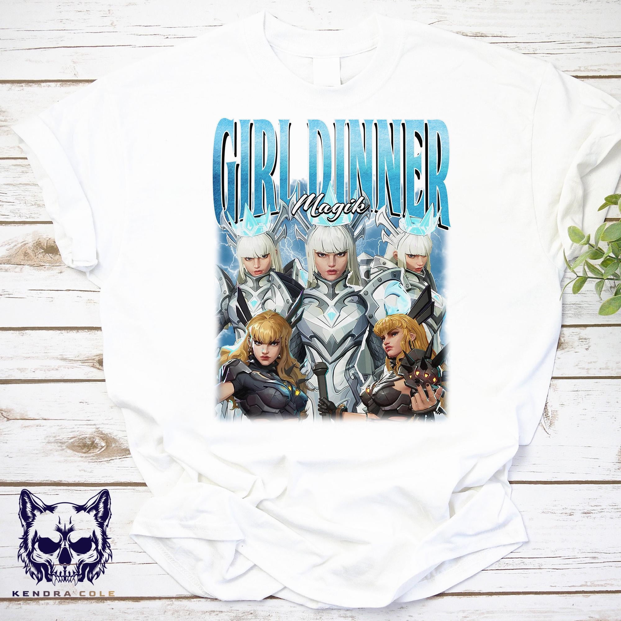 BandRole Girl Dinner Magik Shirt, Marvel Rivals Characters Shirt ...