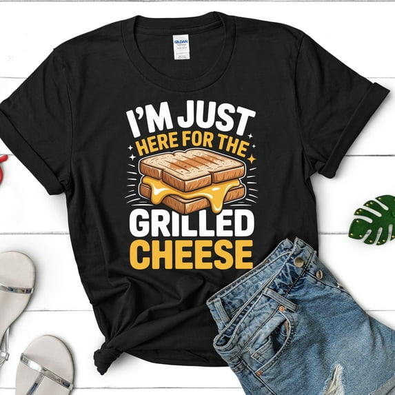 BandRole Grilled Cheese Shirt Design, Foodie Gift Shirt - Walmart.com