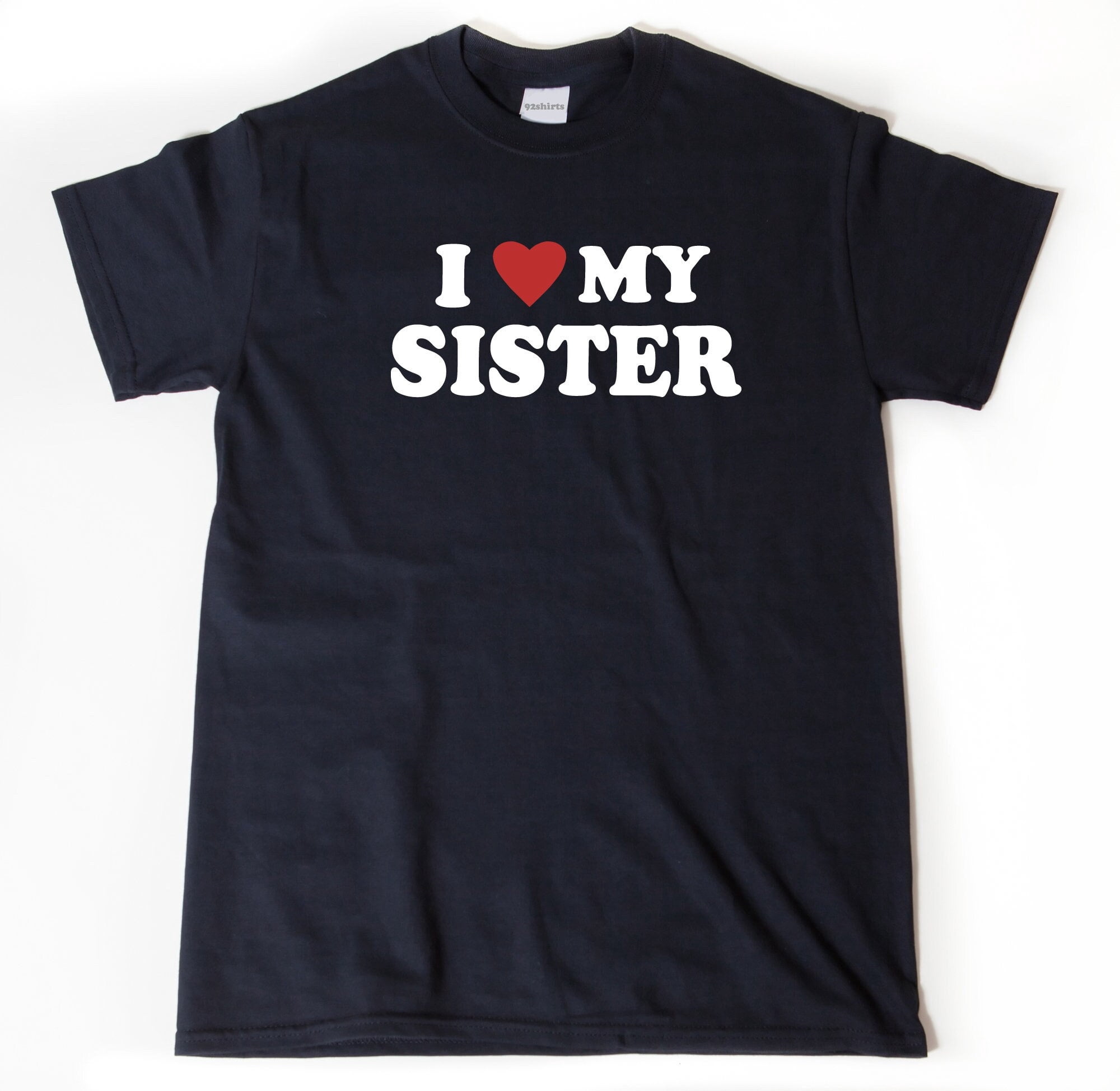 BandRole I Love My Sister T-shirt, I Heart My Sister Shirt, Sibling Tee ...