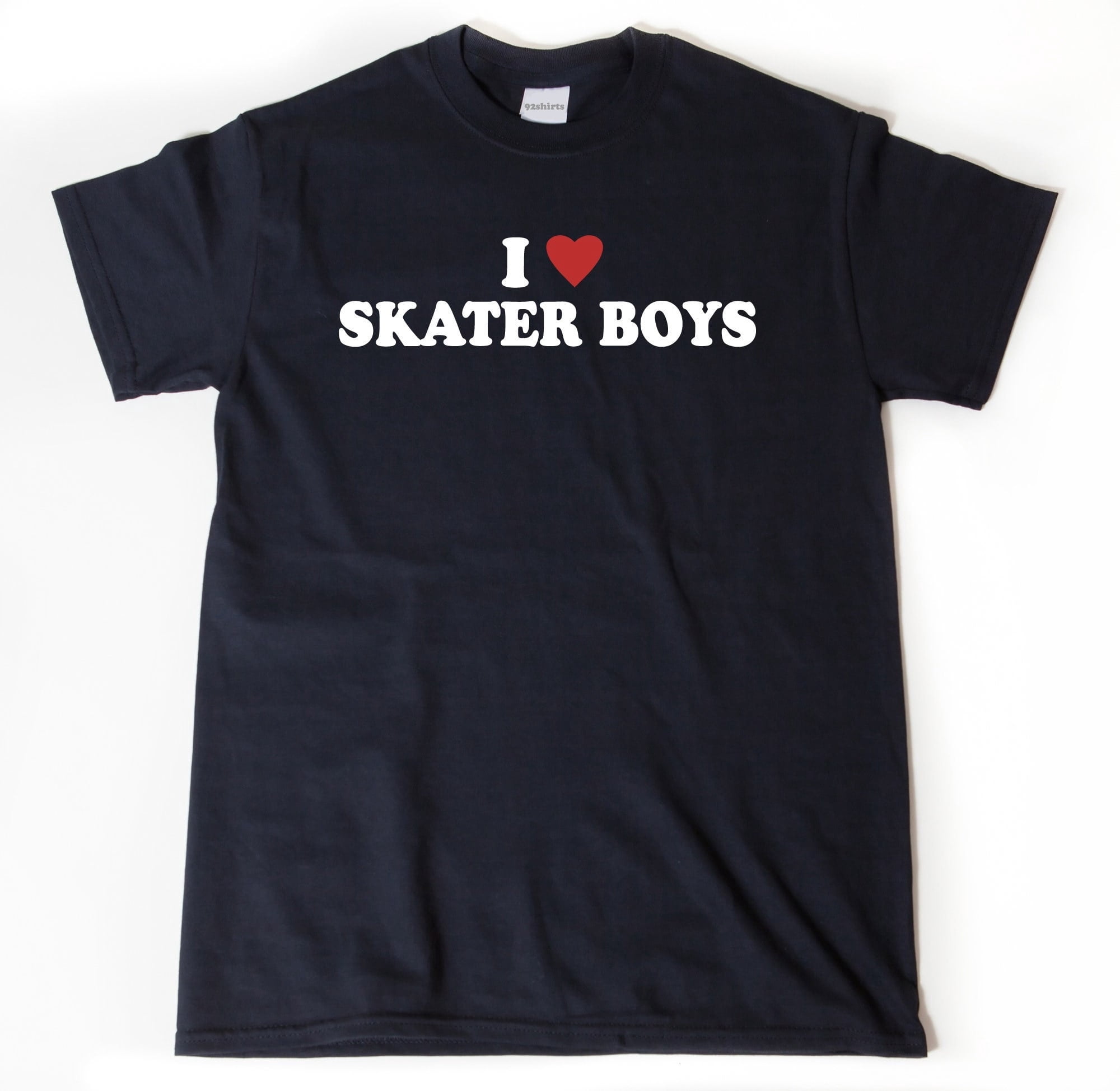 BandRole I Love Skater Boys T-shirt, I Heart Skater Boys Shirt, Emo ...