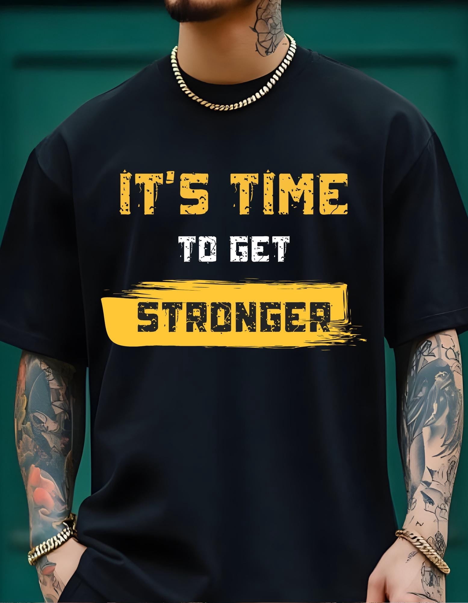BandRole Motivational Gym T-Shirt: Unisex Fitness Workout Tee - Walmart.com