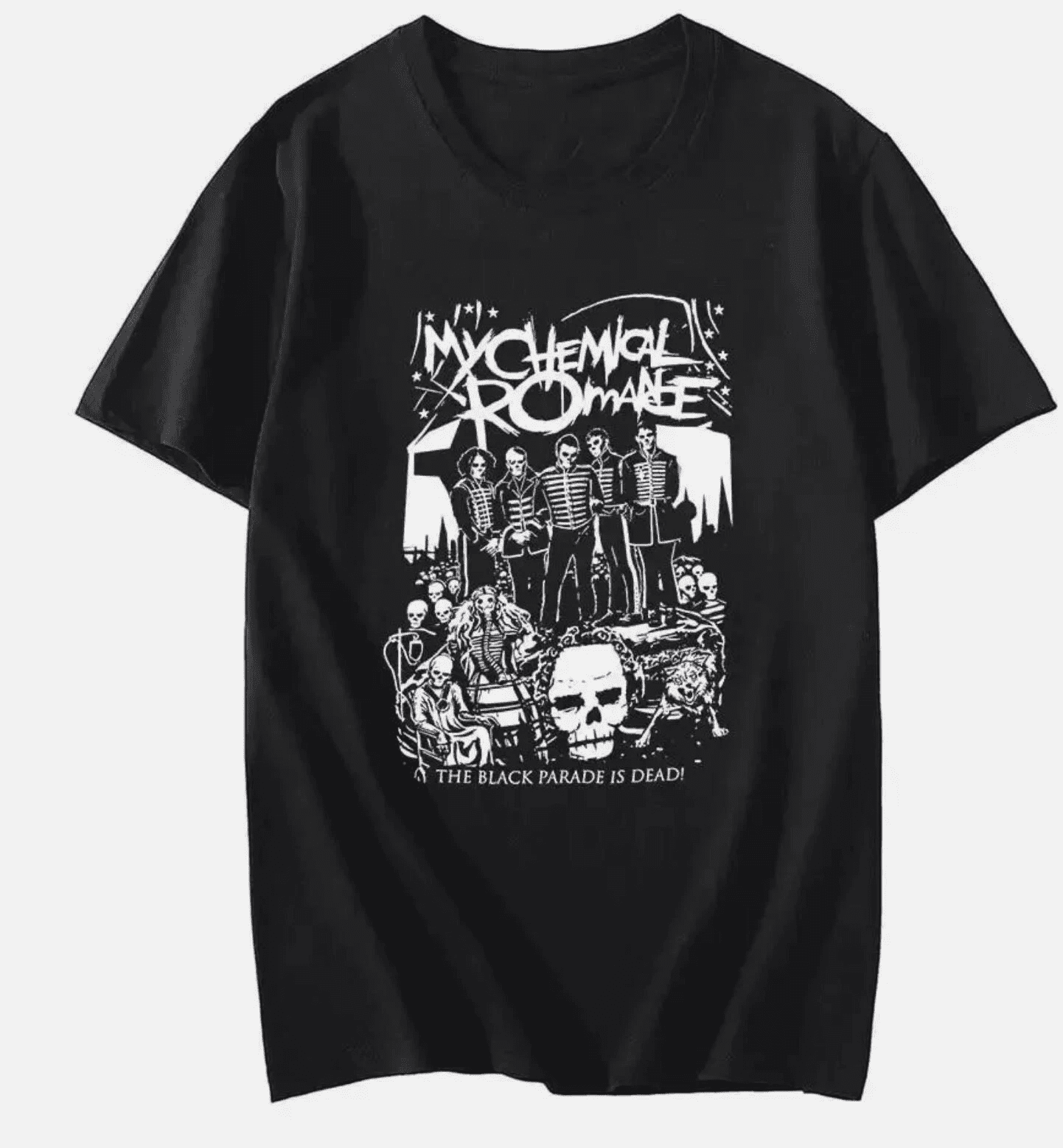 BandRole My Chemical Romance Parade Skeleton Design – Iconic Band ...