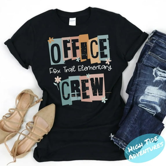 BandRole Office Squad, Custom School Staff Shirt, Front Office, Office ...