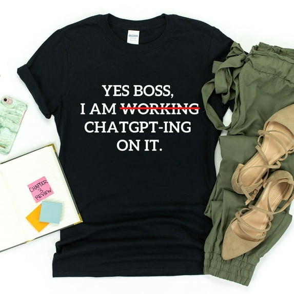 BandRole T-Shirt: AI Programmer Humor, Geeky Tech Tee - Walmart.com