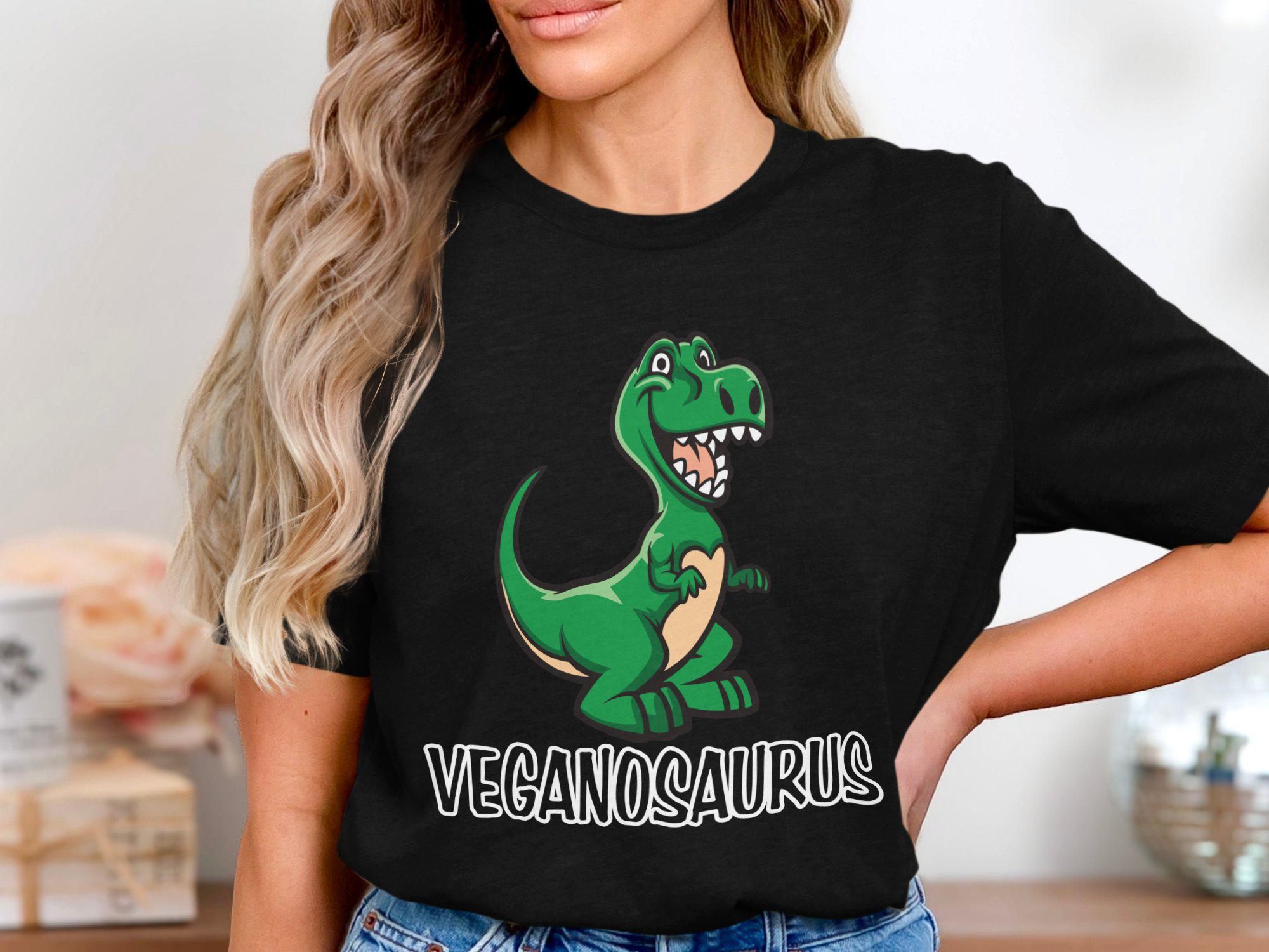 BandRole Vegan Tee, Vegan Dinosaur Shirt, Veganosaurus T Shirt ...